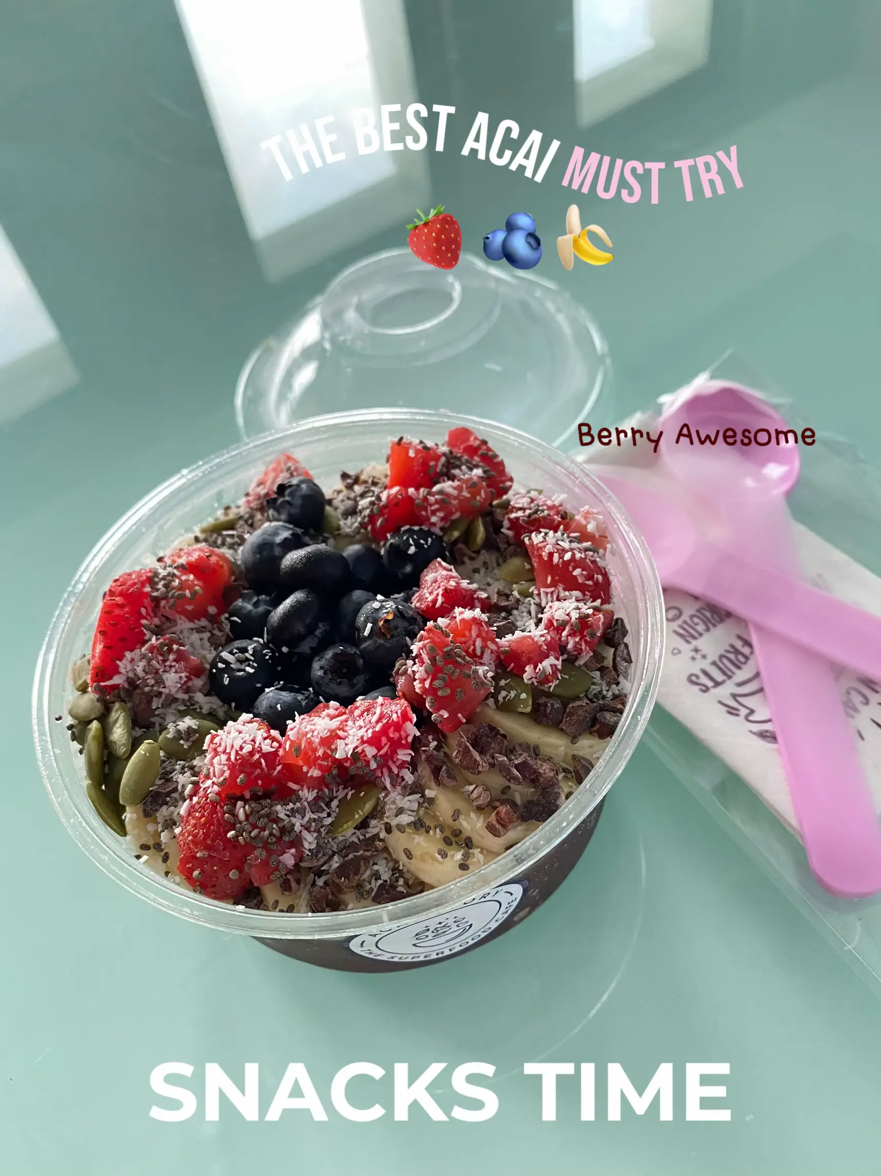 Acai loverrrr 🫶🏻💖 เป็นร้านที่กินบ่อยมากกก 🫐🍓🥝 | แกลเลอรีที่โพสต์โดย ...