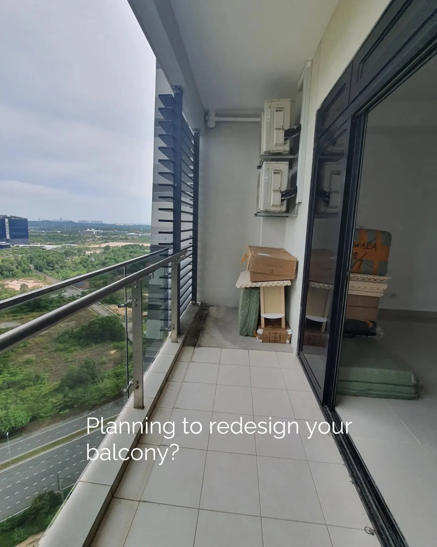 Turning unsightly storage area into green balcony | Galeri disiarkan oleh D'Daun Florist | Lemon8