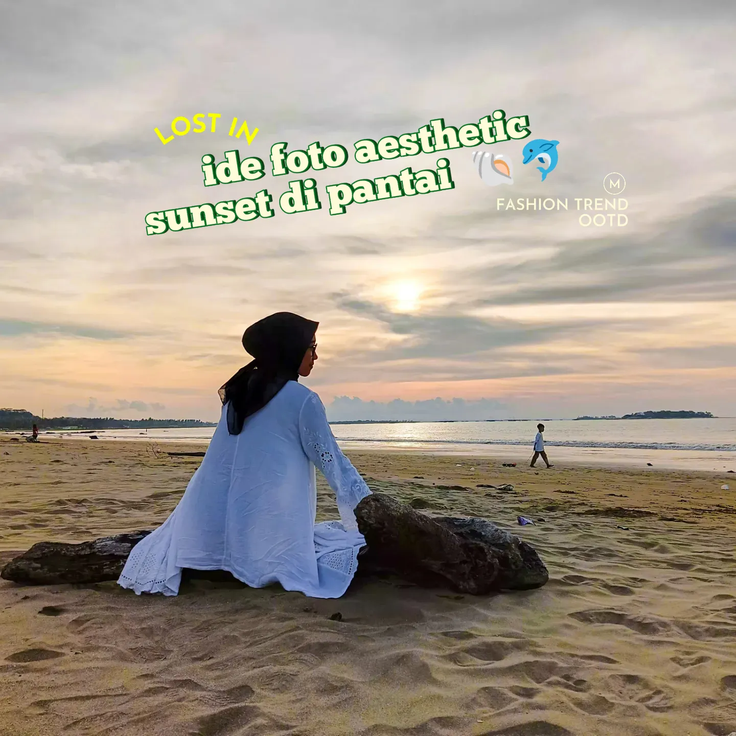 ide foto aestheticsunset di pantai 🐚🐬 | Galeri diposting oleh Sinta Dwi ...