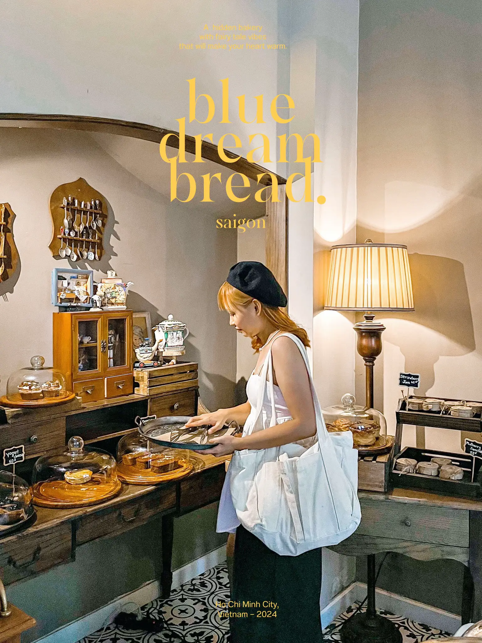 Blue dream bread, a secret bread shop in Ho Chi Minh, Vietnam🍞🪑🇻🇳 | Gallery posted by ...