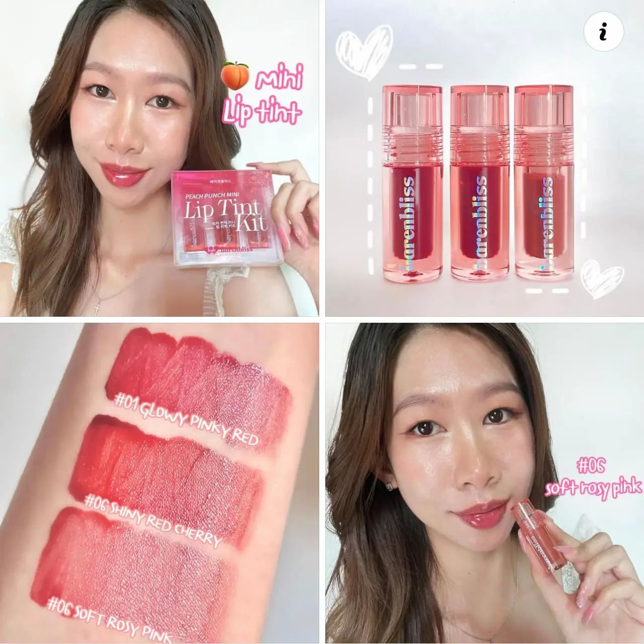 เซ็ตลิปจิ๋ว สีสวย ติดทน 💕 | แกลเลอรีที่โพสต์โดย ลลดา-lalada | Lemon8