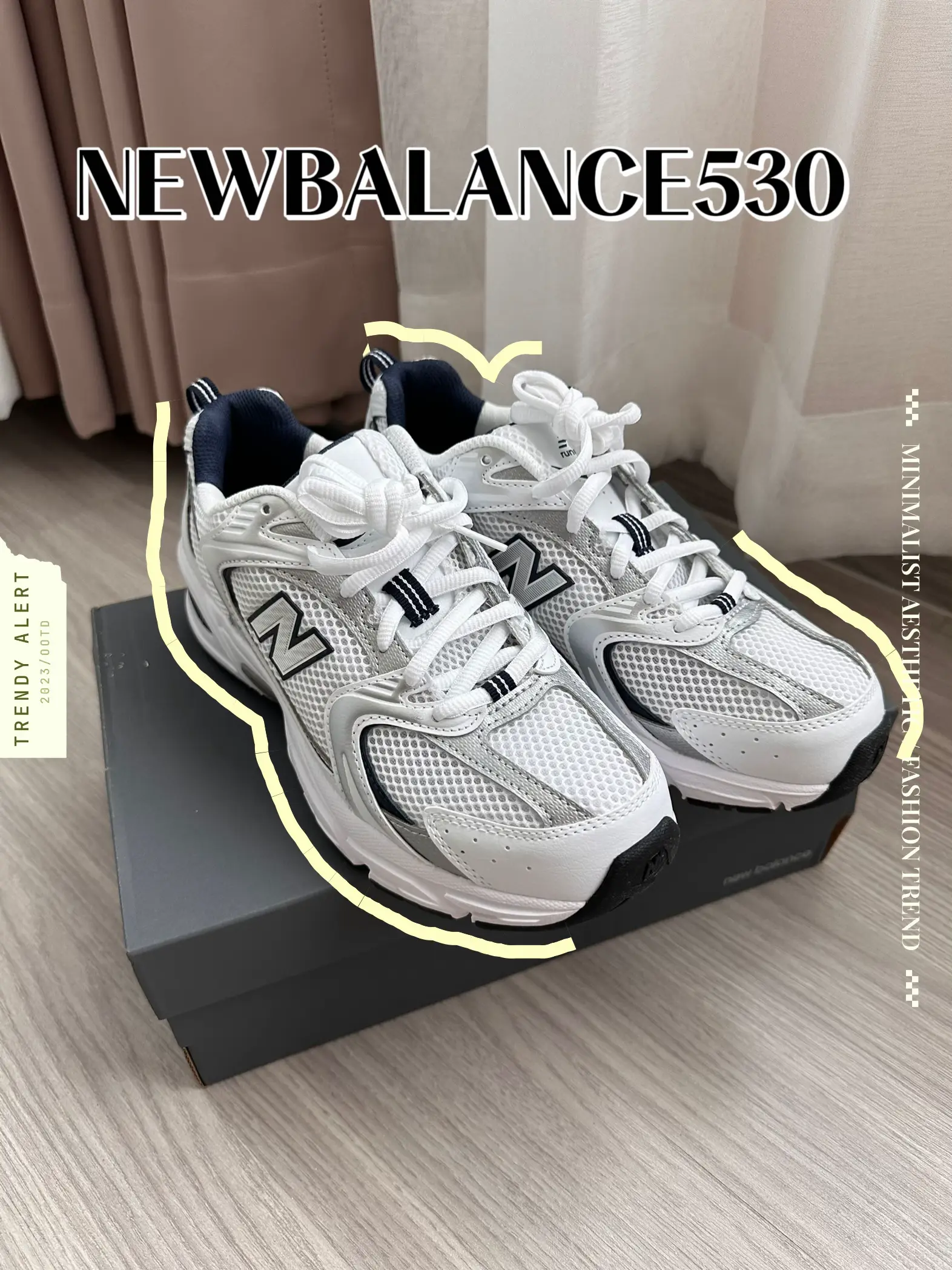 แกะกล่อง New Balance 530 รองเท้ายอดฮิต👟 | แกลเลอรีที่โพสต์โดย E - | Lemon8