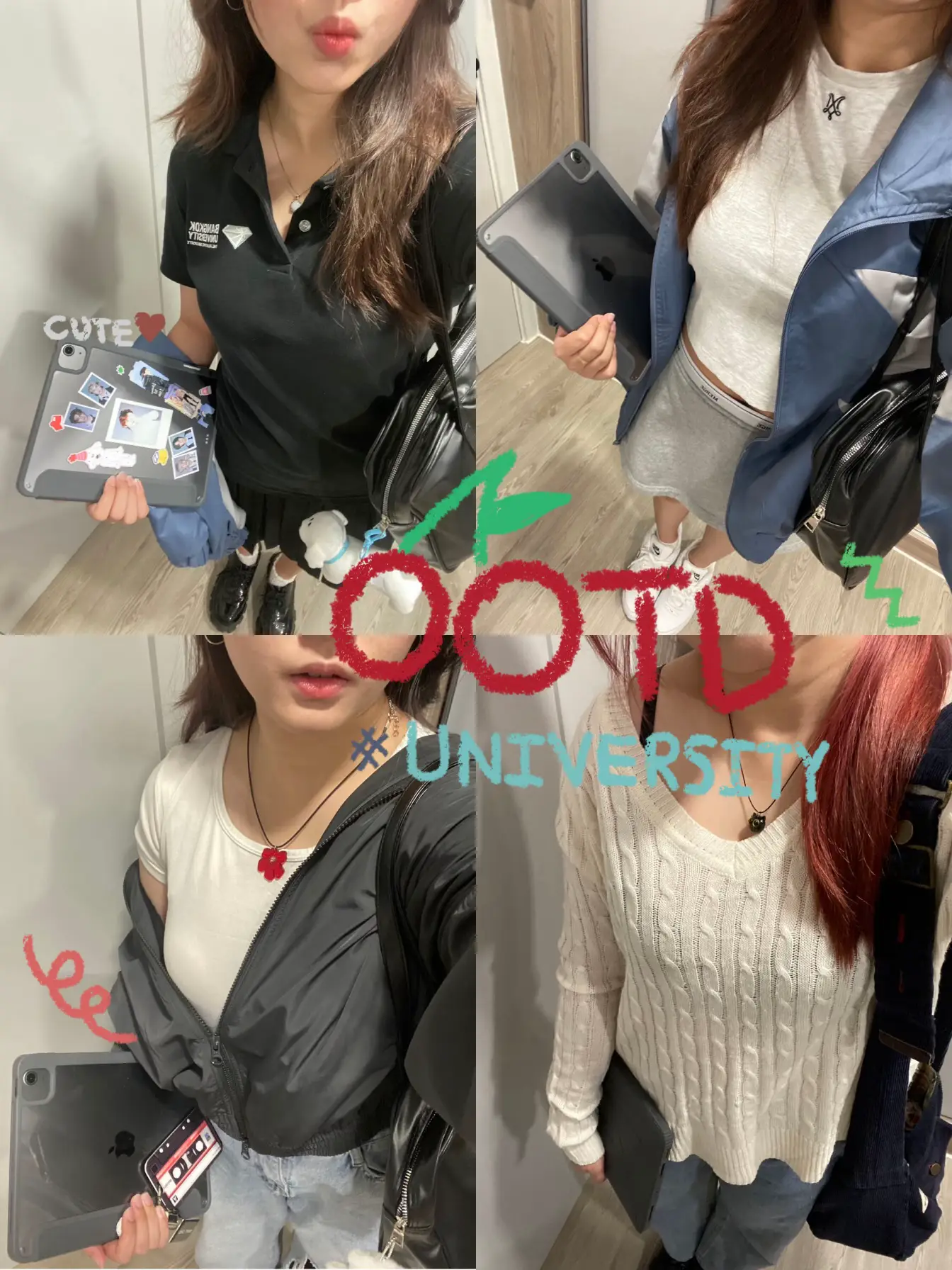 Ootd #Uni 🍅 | แกลเลอรีที่โพสต์โดย Four🍥 | Lemon8