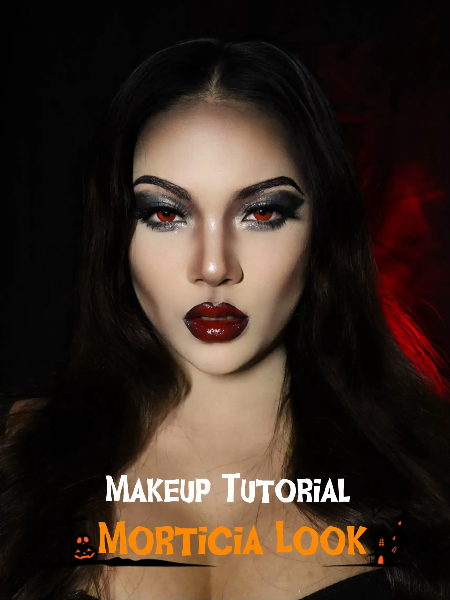 Morticia Addams Makeup Look | Saubhaya Makeup