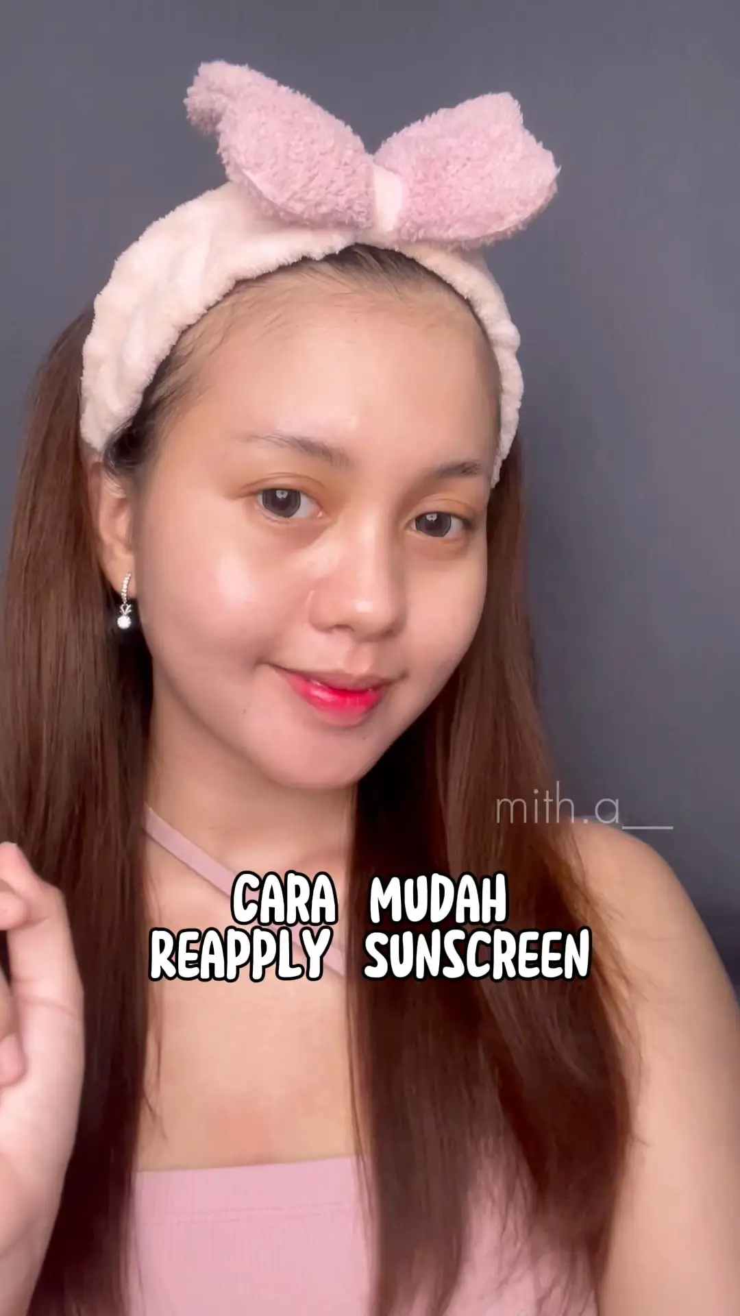 Cara Mudah Reapply Sunscreen | Video dipublikasikan oleh mita | Lemon8