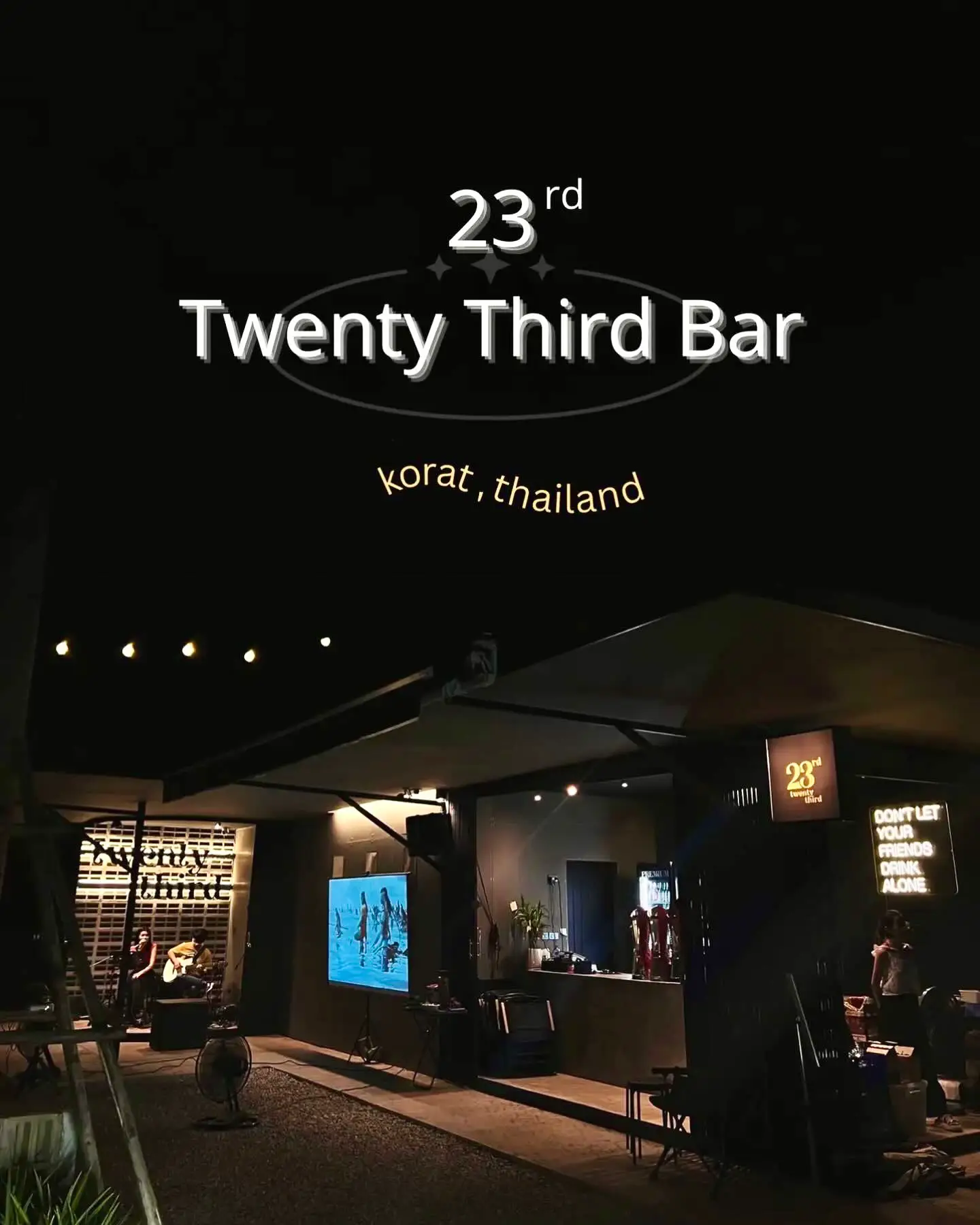 —23rd Twenty Third Bar 🥃 บาร์เล็กๆ สไตล์แคมป์ | แกลเลอรีที่โพสต์โดย P ...