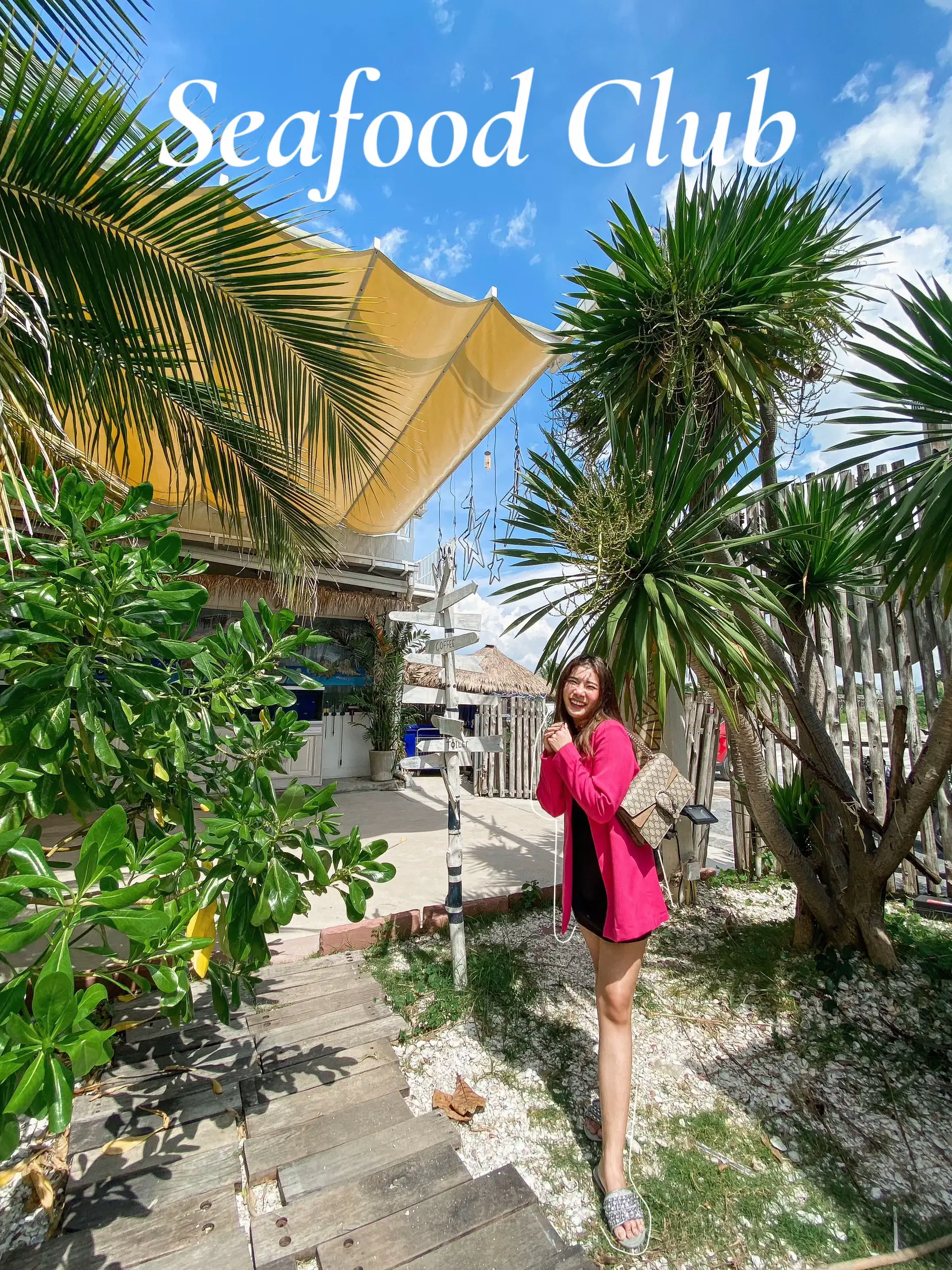 🏝4คาเฟ่ปังๆ ระหว่างทางชลบุรี-บางแสน 🏝 | แกลเลอรีที่โพสต์โดย Paploy ♡ *:･ﾟ | Lemon8