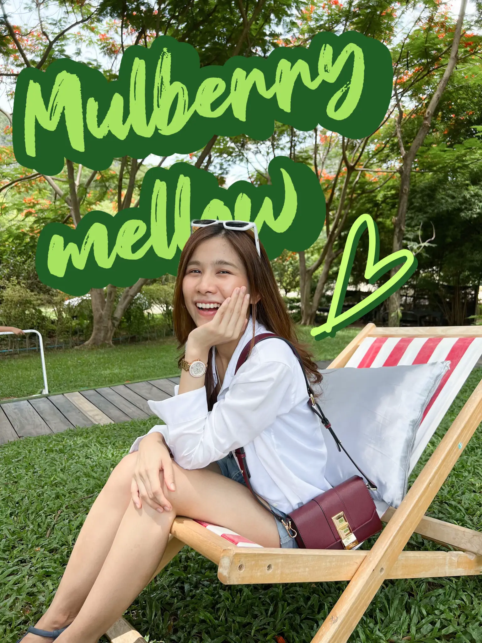 Mulberry mellow | พื้นที่สีเขียวกาญจนบุรี 🍃 | แกลเลอรีที่โพสต์โดย Mei Mei Mei | Lemon8