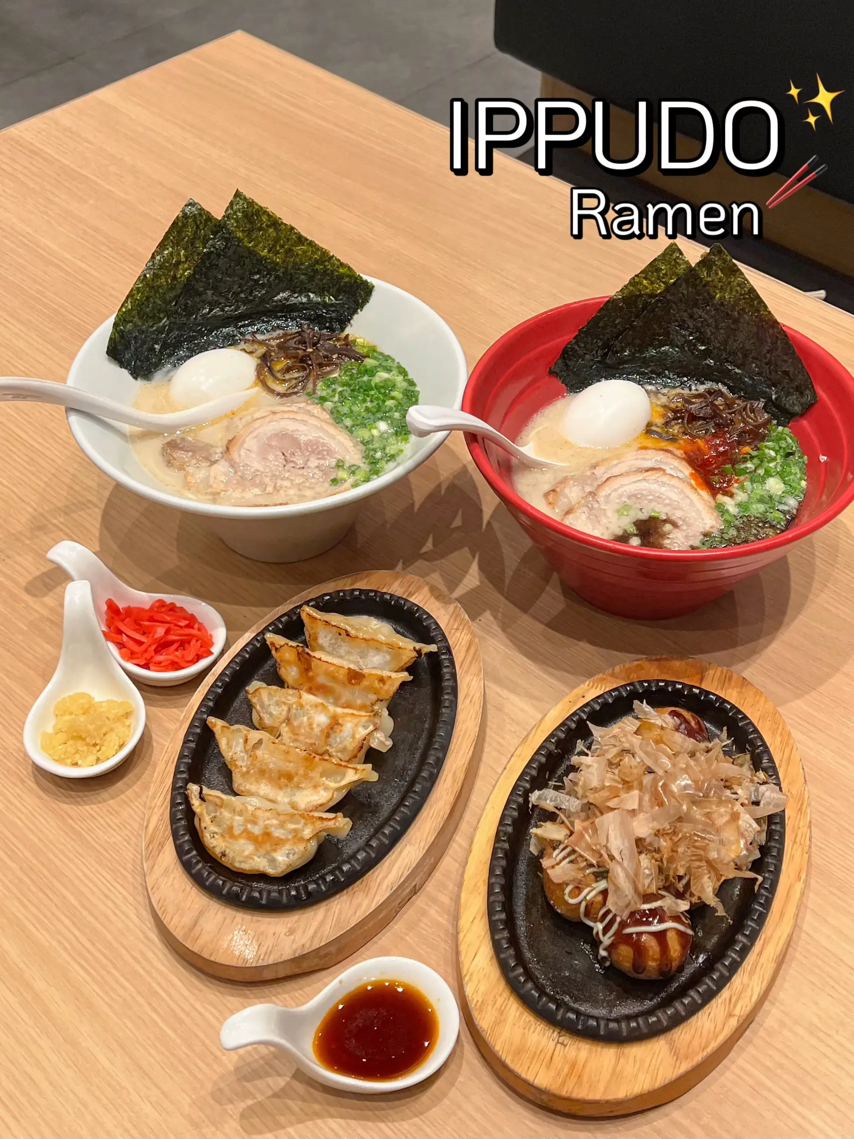 มาสัมผัสรสชาติญี่ปุ่นแท้ๆที่ Ippudo 🍜🥢🇯🇵 | แกลเลอรีที่โพสต์โดย mameaw | Lemon8