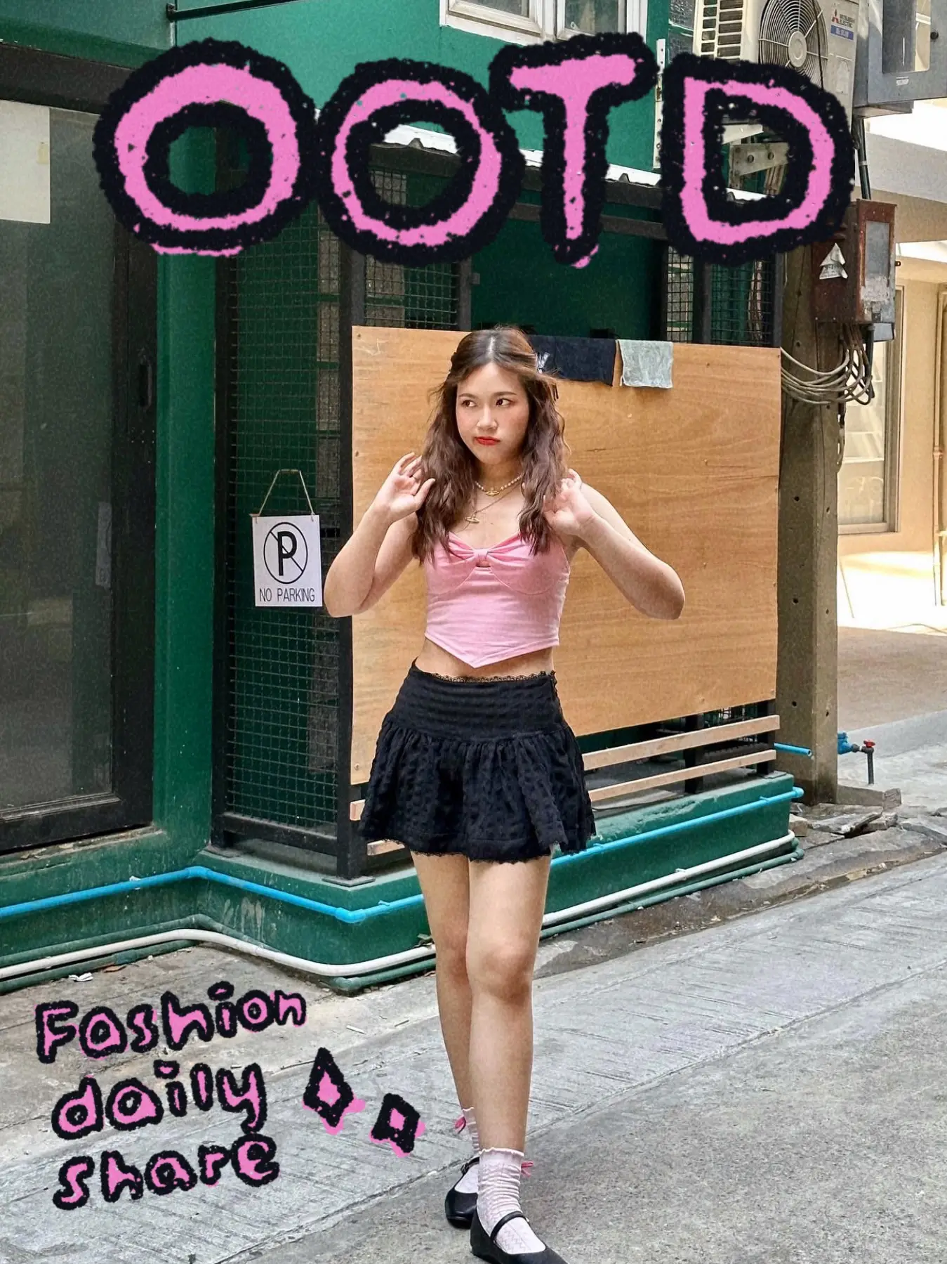 OOTD ชุดตัวนี้สวยงาม ดูดีมาก 💕 | แกลเลอรีที่โพสต์โดย Giggle Fun | Lemon8