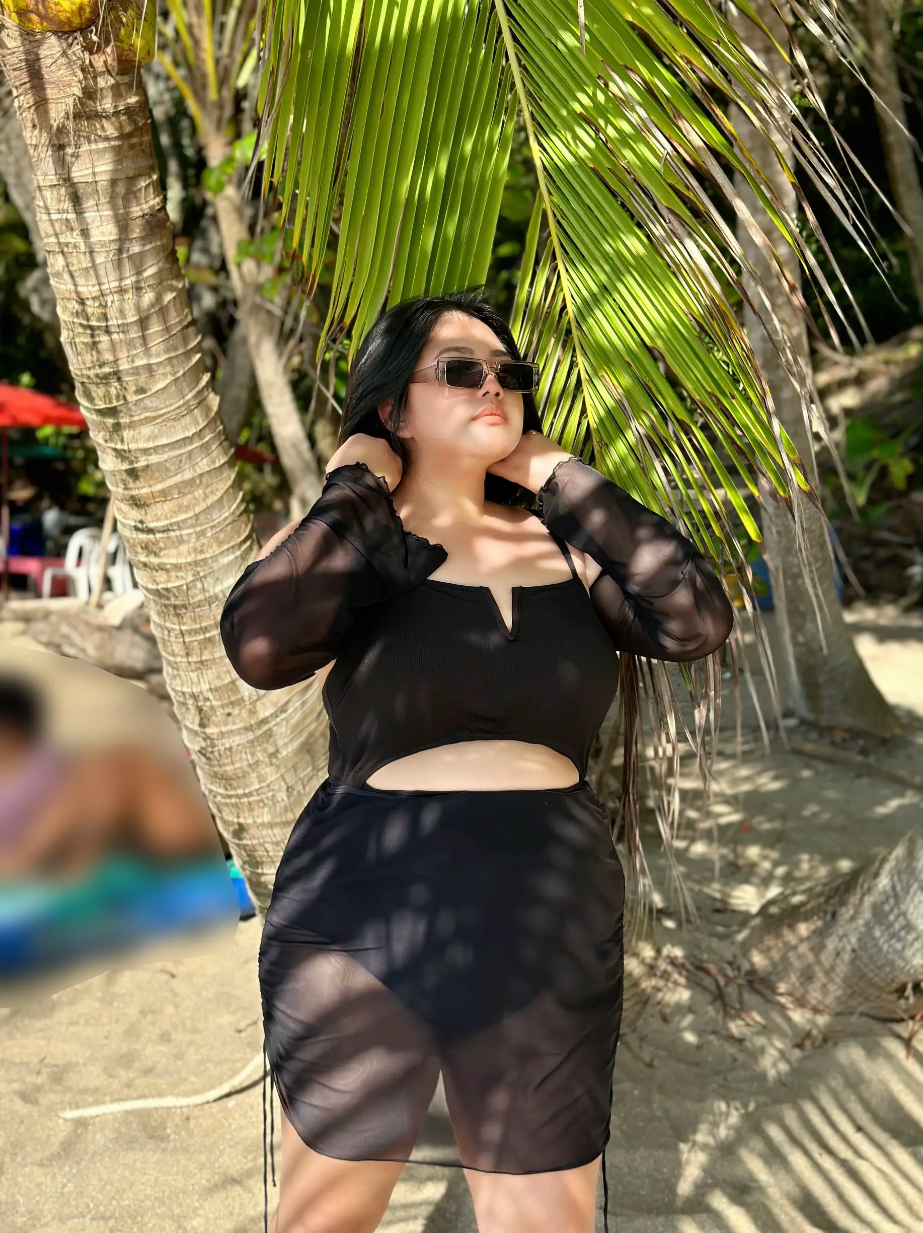 ไอเดียถ่ายรูปริมหาด สไสต์อ้วน 120 kg | แกลเลอรีที่โพสต์โดย 🌹🍷PAMPER👠💋 | Lemon8