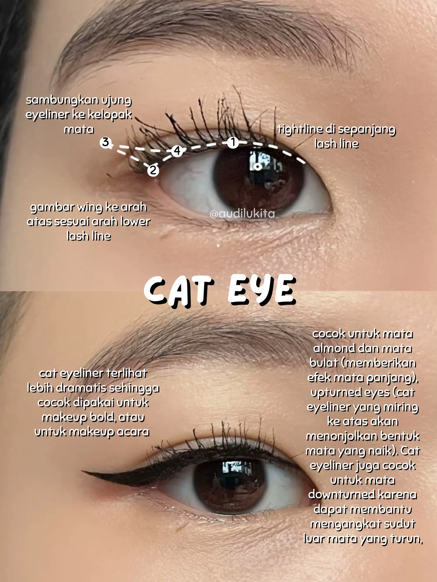 Cara Make Up Mata Sepet | Saubhaya Makeup