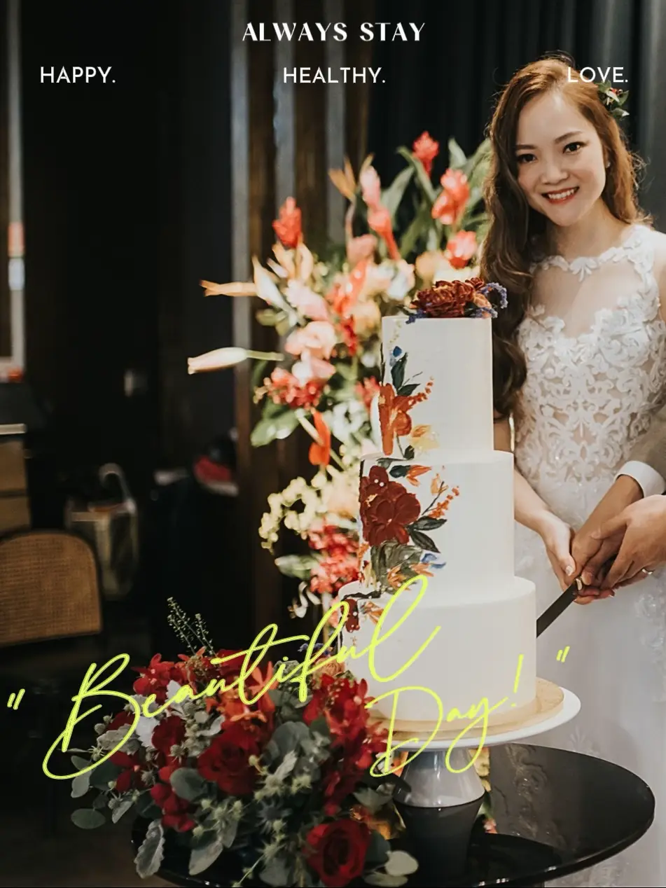 I spent $1.5K+ for my WEDDING CAKE?! 🎂 NO REGRET! | แกลเลอรีที่โพสต์โดย ...