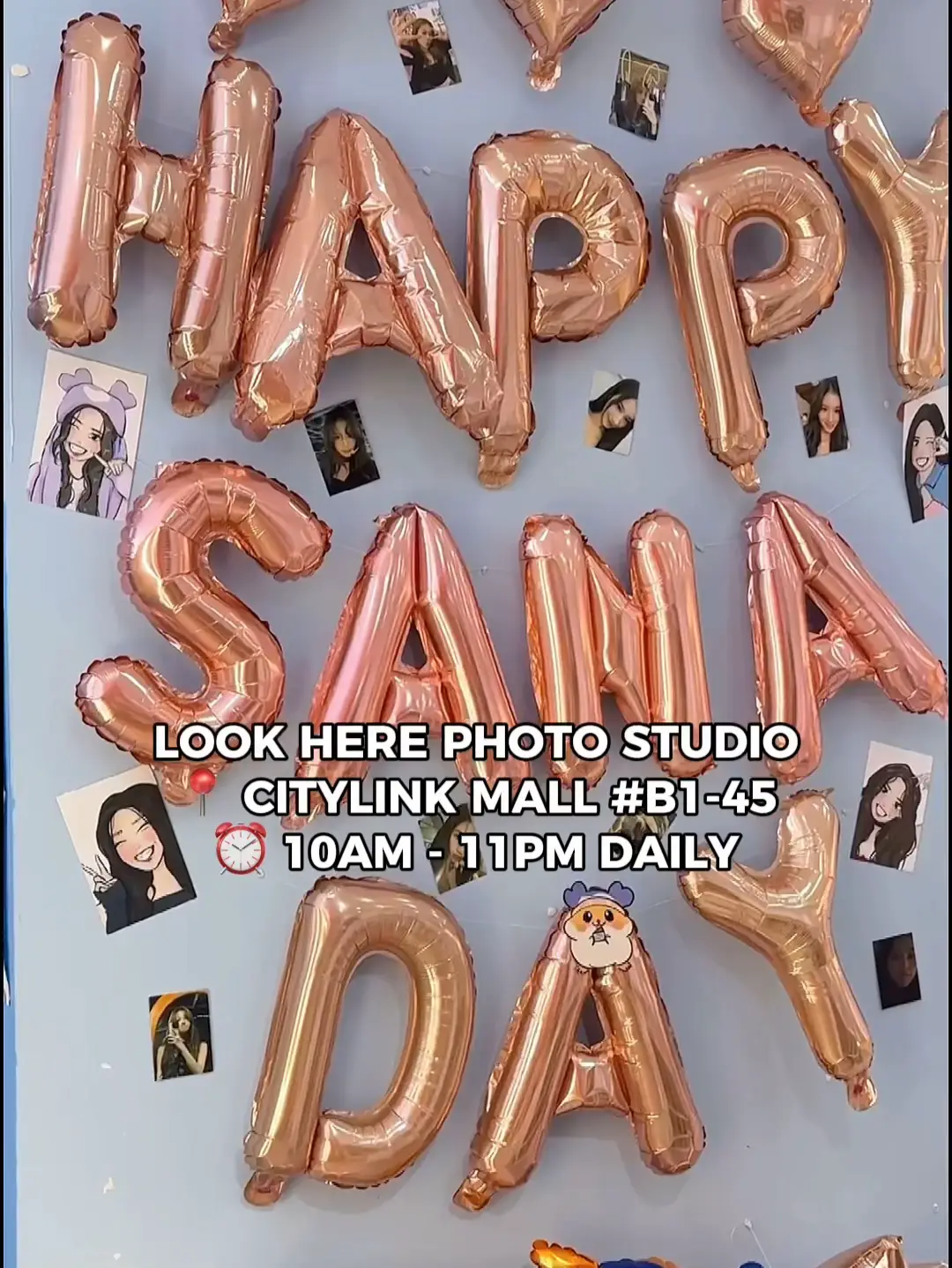 TWICE SANA BIRTHDAY PHOTOMATIC EVENT | Video published by Look Here 👀 | Lemon8
