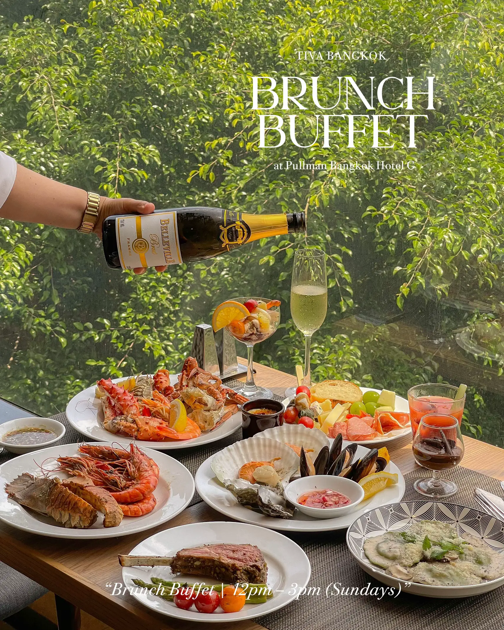 Sunday Brunch Buffet จองด่วนๆ 🦞 | แกลเลอรีที่โพสต์โดย Khunvee589 | Lemon8