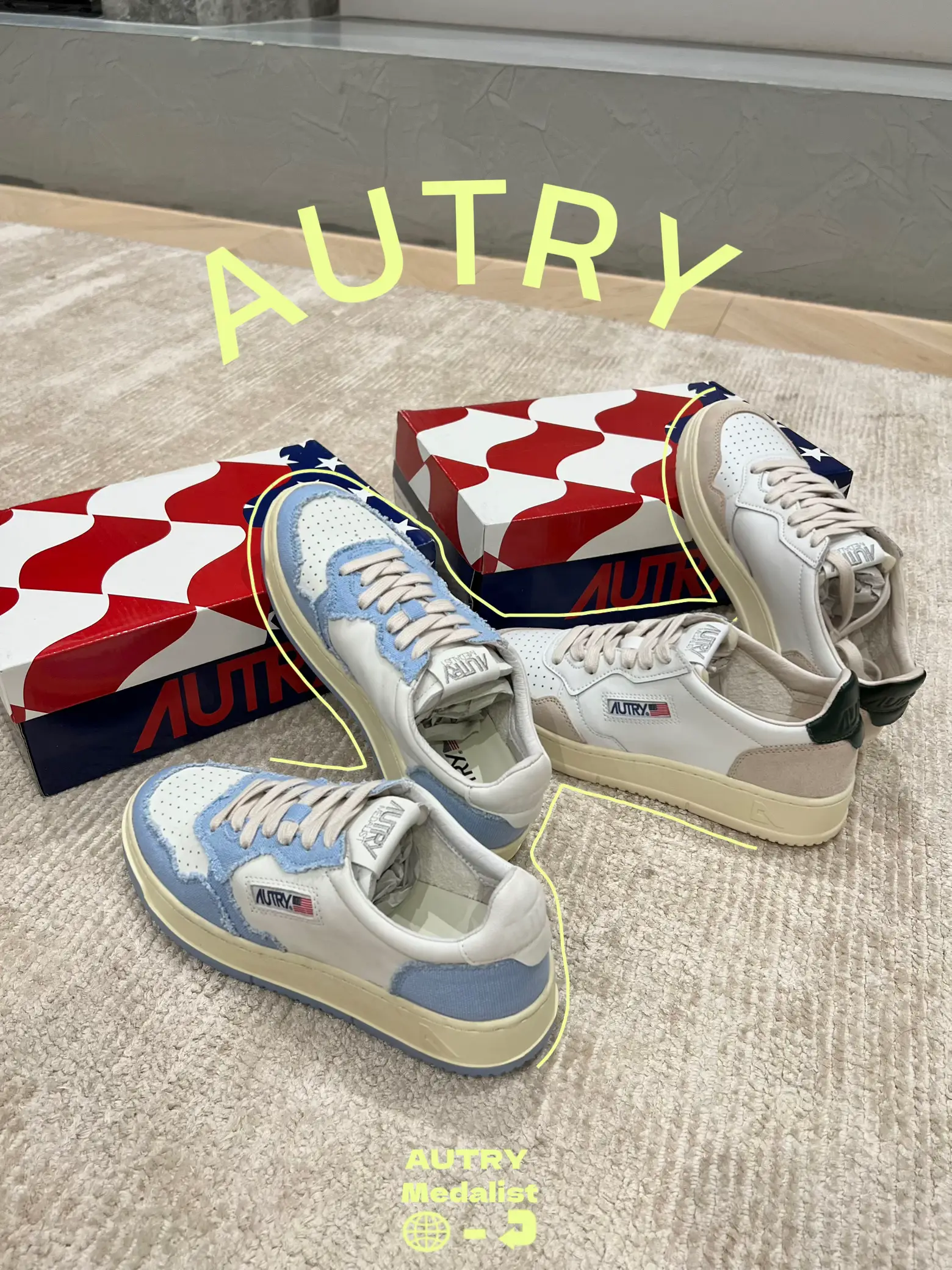 AUTRY| รองเท้าผ้าใบสัญชาติเมกัน 👟 | แกลเลอรีที่โพสต์โดย aaumssm | Lemon8