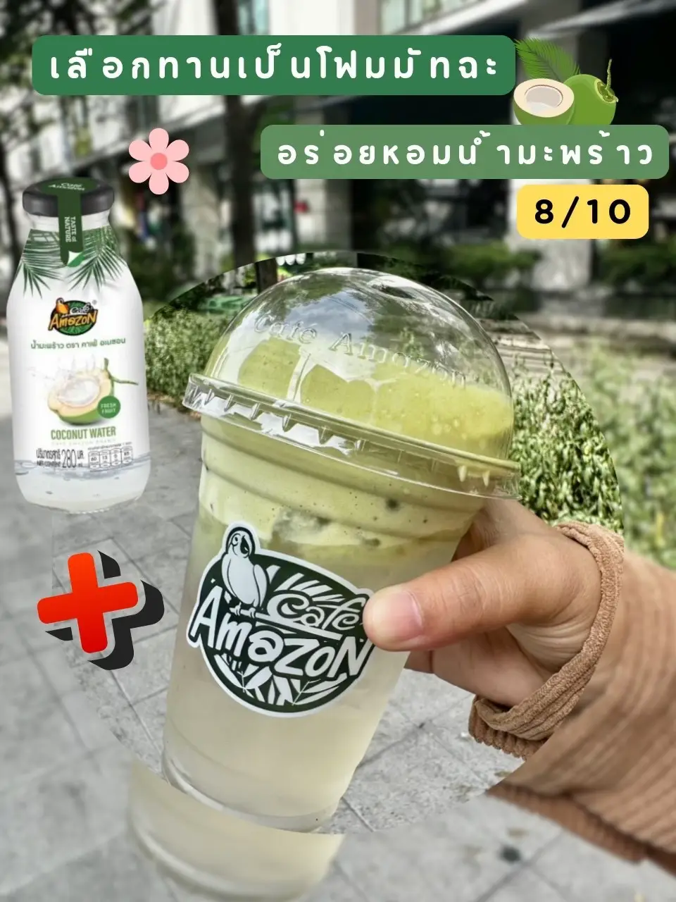 🧡 ลองยัง? เมนูใหม่ 🦜 Cafe‘ Amazon มาใหม่ ! | แกลเลอรีที่โพสต์โดย supa_kitty | Lemon8
