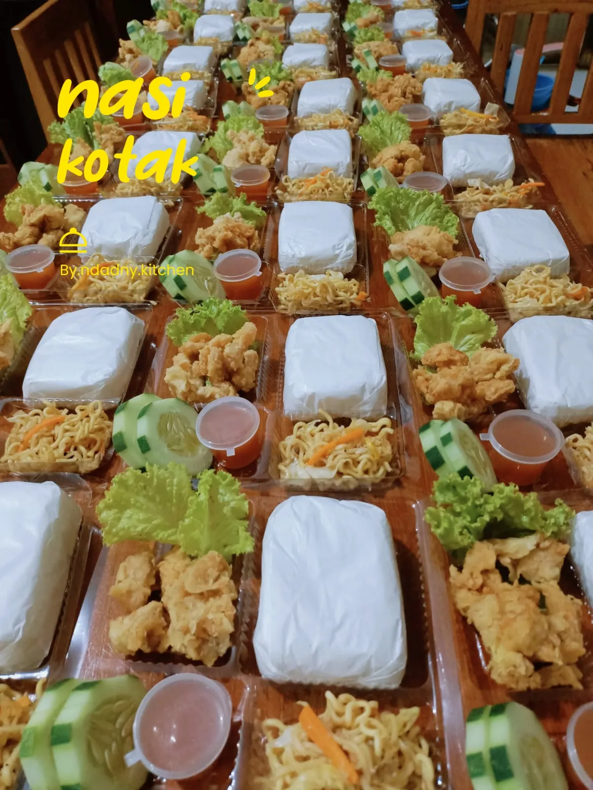 ide menu nasi kotak | Galeri diposting oleh Ndandy Kitchen | Lemon8