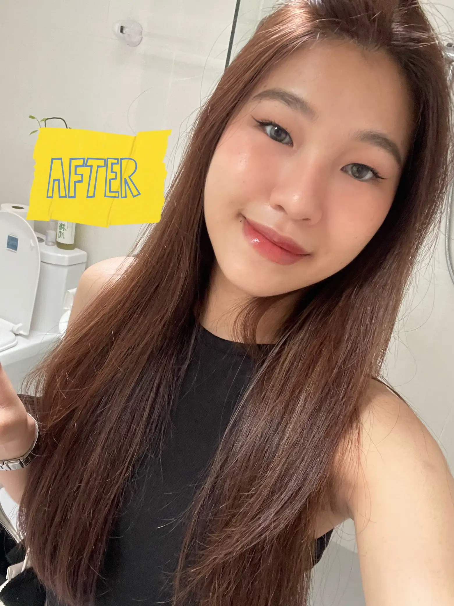 รีวิว ยาย้อมผมกานิเย่ สีน้ำตาลคาราเมล | แกลเลอรีที่โพสต์โดย Wanit_c | Lemon8