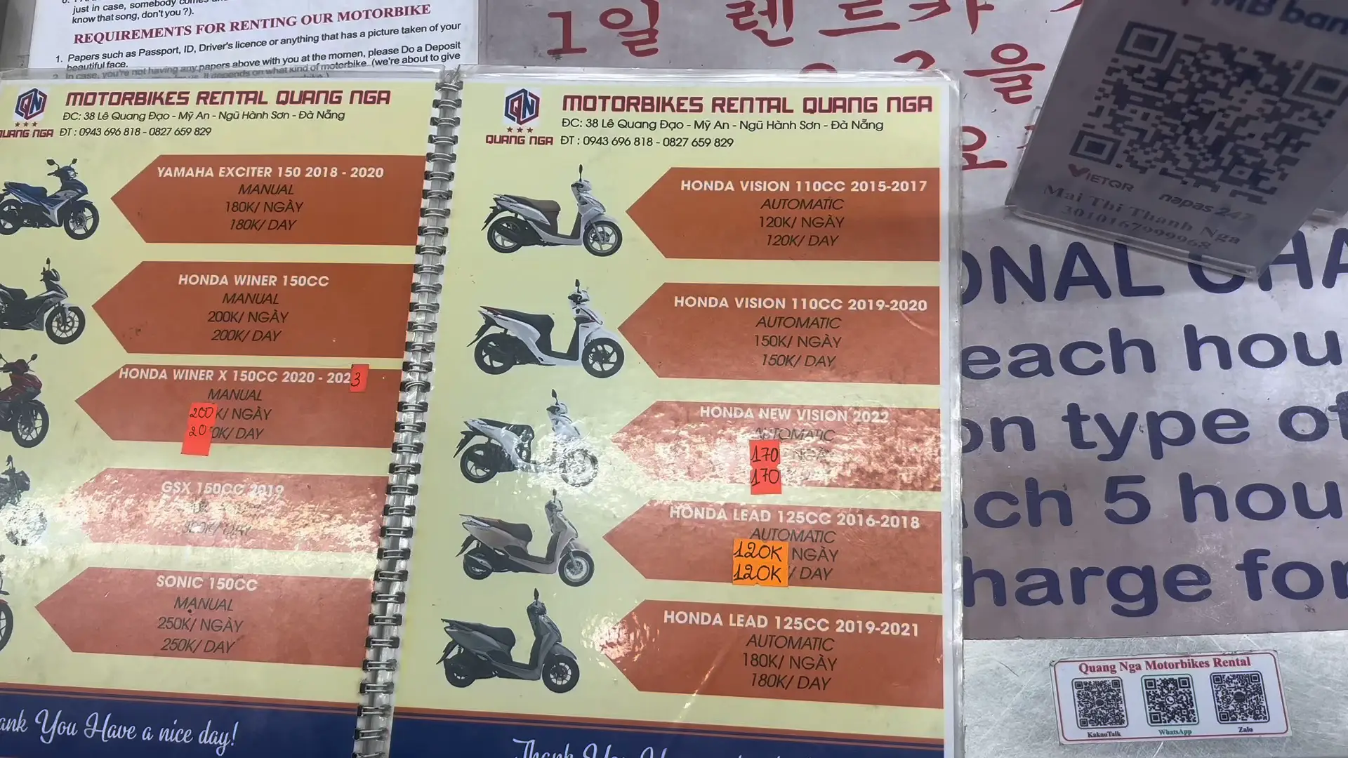 แนะนำที่เช่ามอไซค์ที่ดานัง | วิดีโอที่เผยแพร่โดย M-150 | Lemon8