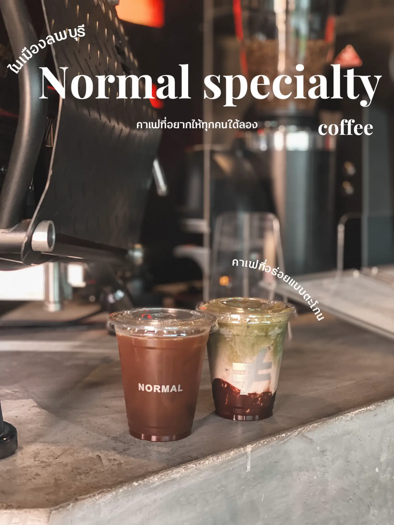 Normal specialty coffee คาเฟ่เมืองลพบุรีที่แนะนำว่าต้องแวะ | Gallery ...