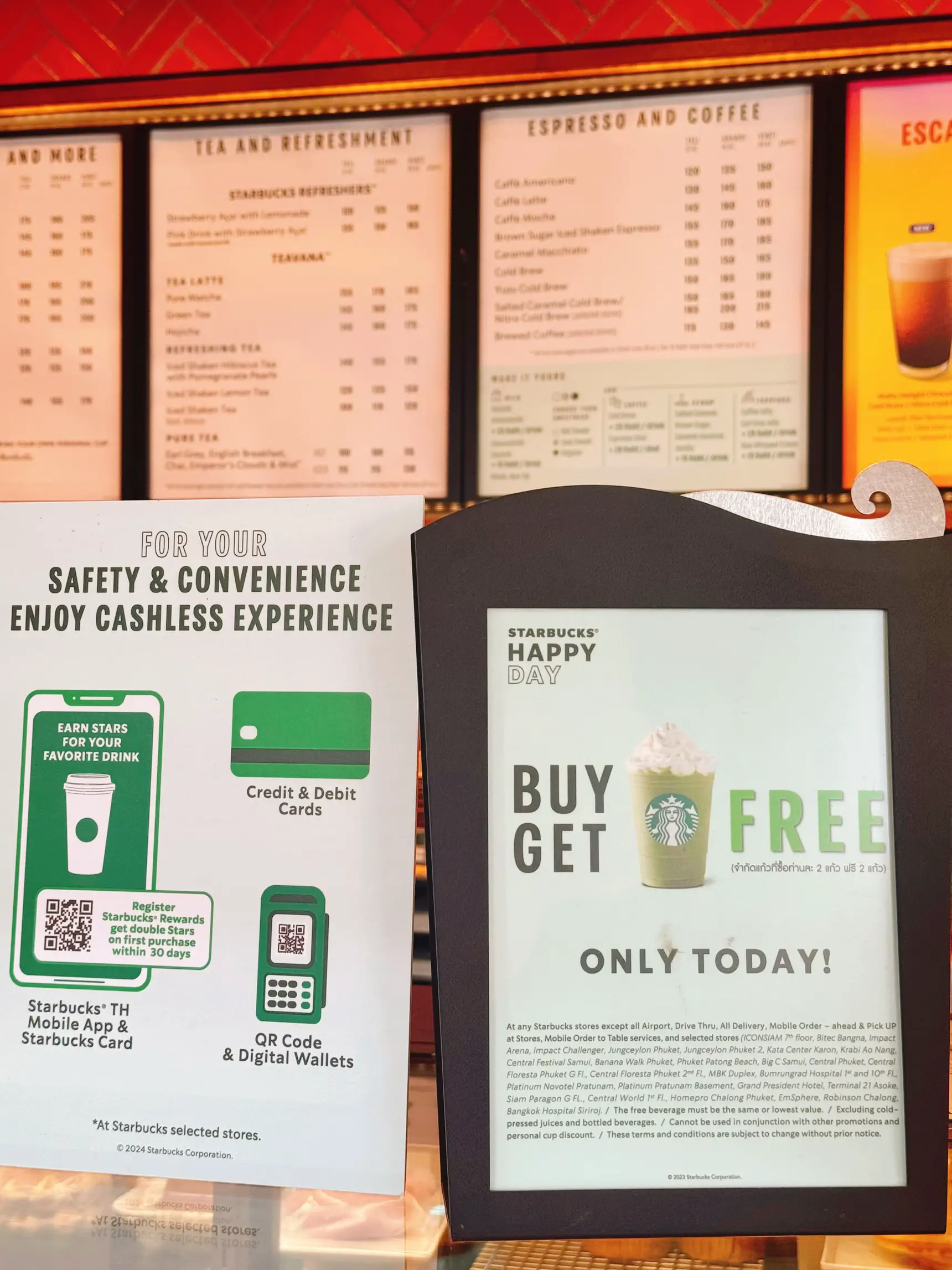 Starbucks 1แถม1 วันที่ 16 เมษายน 2567 วันเดียวเท่านั้น | แกลเลอรีที่ ...