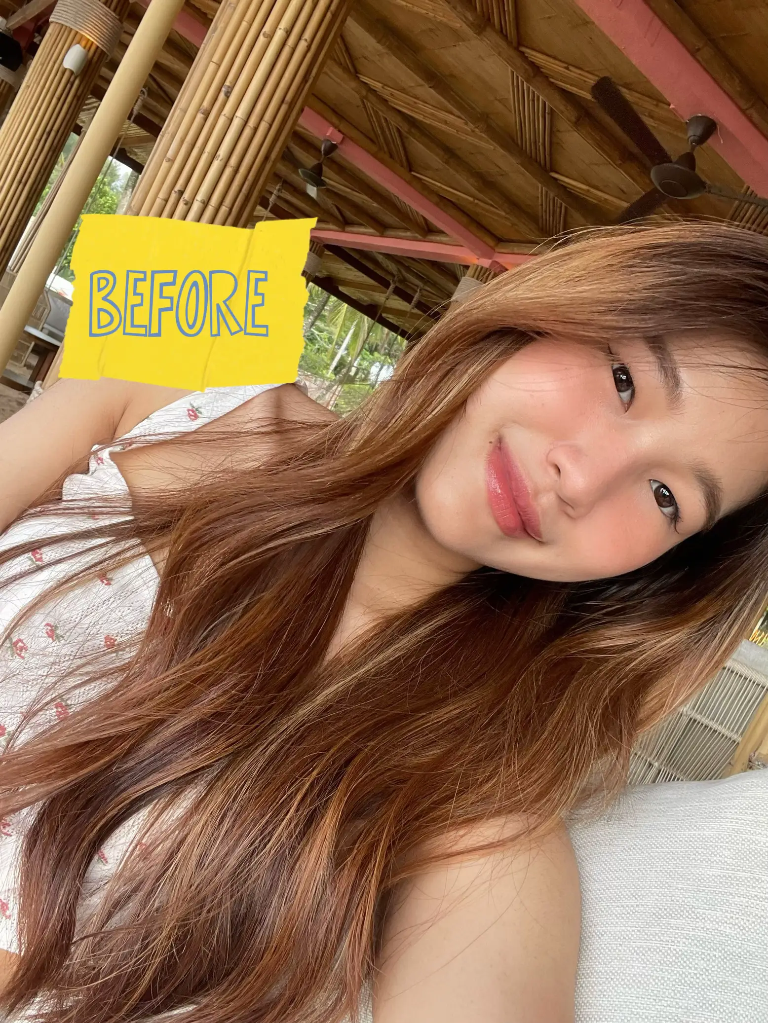 รีวิว ยาย้อมผมกานิเย่ สีน้ำตาลคาราเมล | แกลเลอรีที่โพสต์โดย Wanit_c | Lemon8