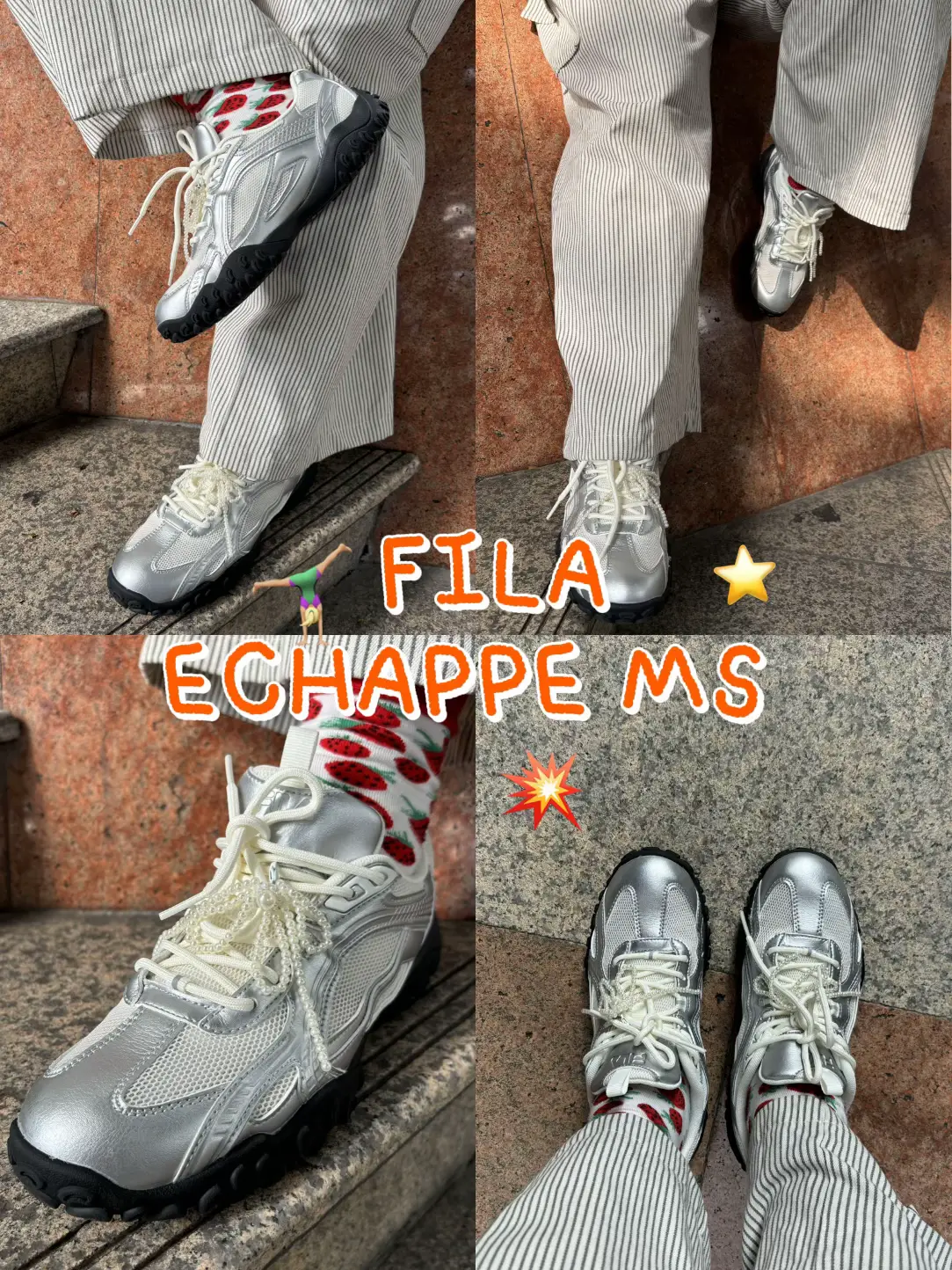 FILA ECHAPPE MS 💥⭐️ | แกลเลอรีที่โพสต์โดย Beautie 🧚🏻‍♀️ | Lemon8