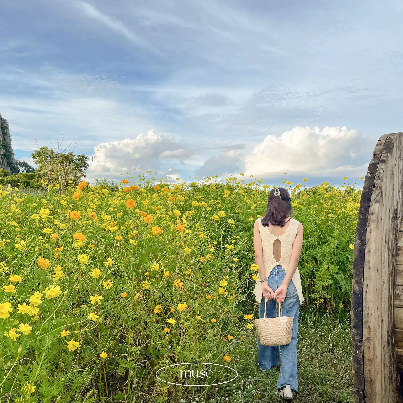 กระเป๋าสานใบโปรด muse 🍋🪞🌳 | แกลเลอรีที่โพสต์โดย Muse.handi | Lemon8