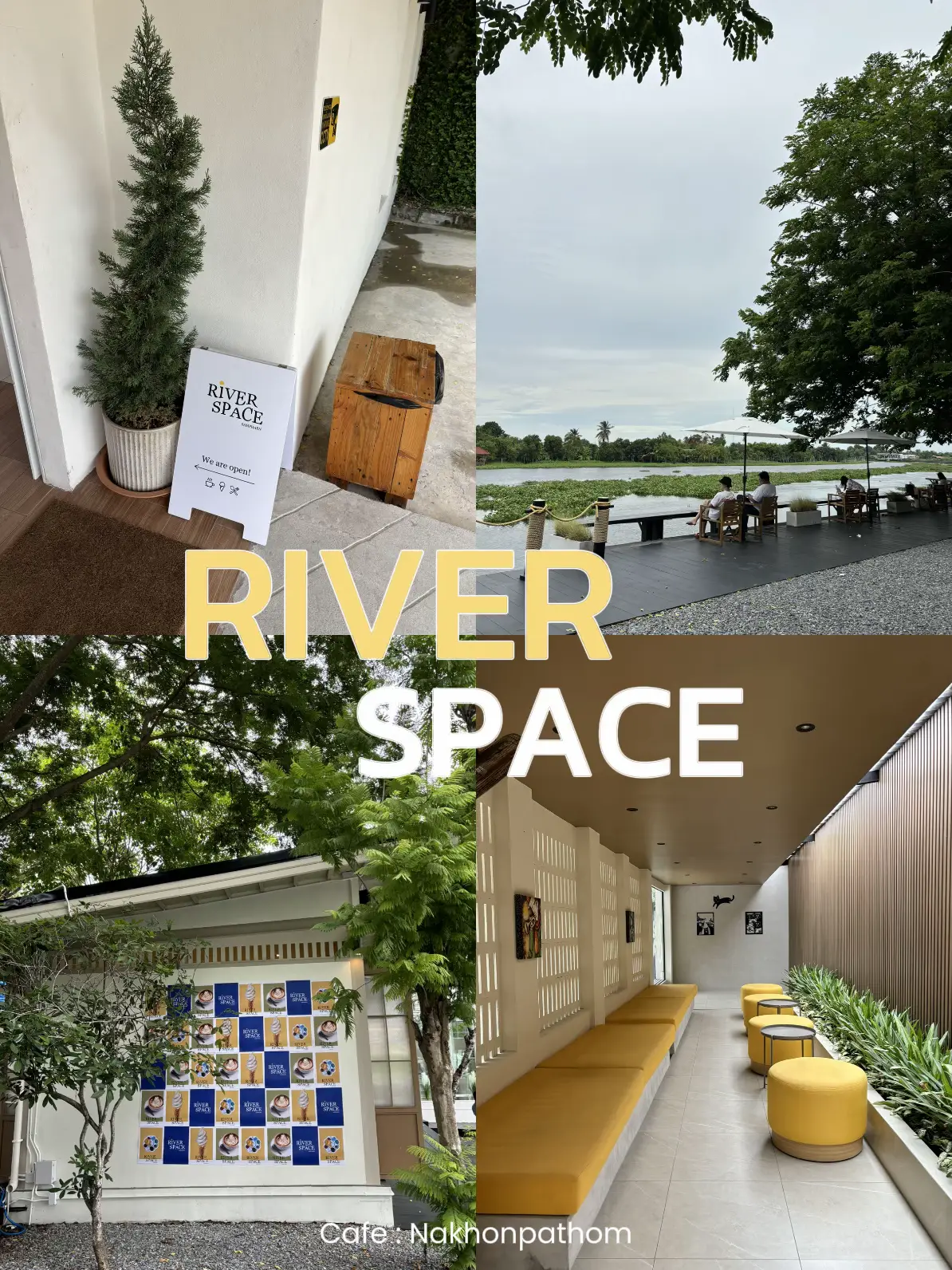 River Space - สามพราน นครปฐม 🎨🩵 | แกลเลอรีที่โพสต์โดย Yungyingggg | Lemon8