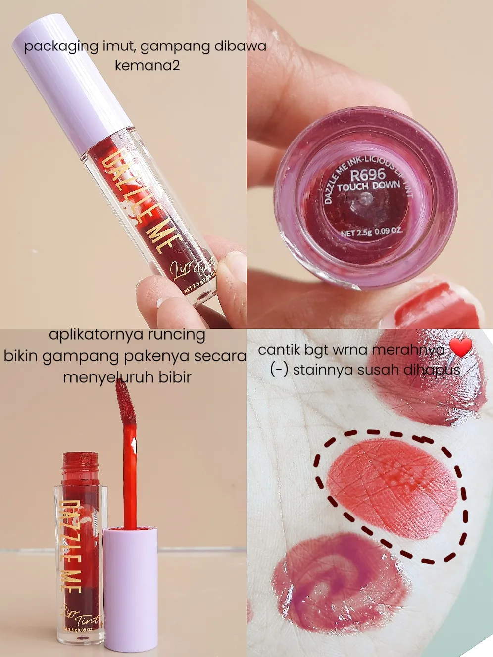 Rekomendasi Liptint yg stainnya awet‼️under 50k‼️ | Galeri diposting ...