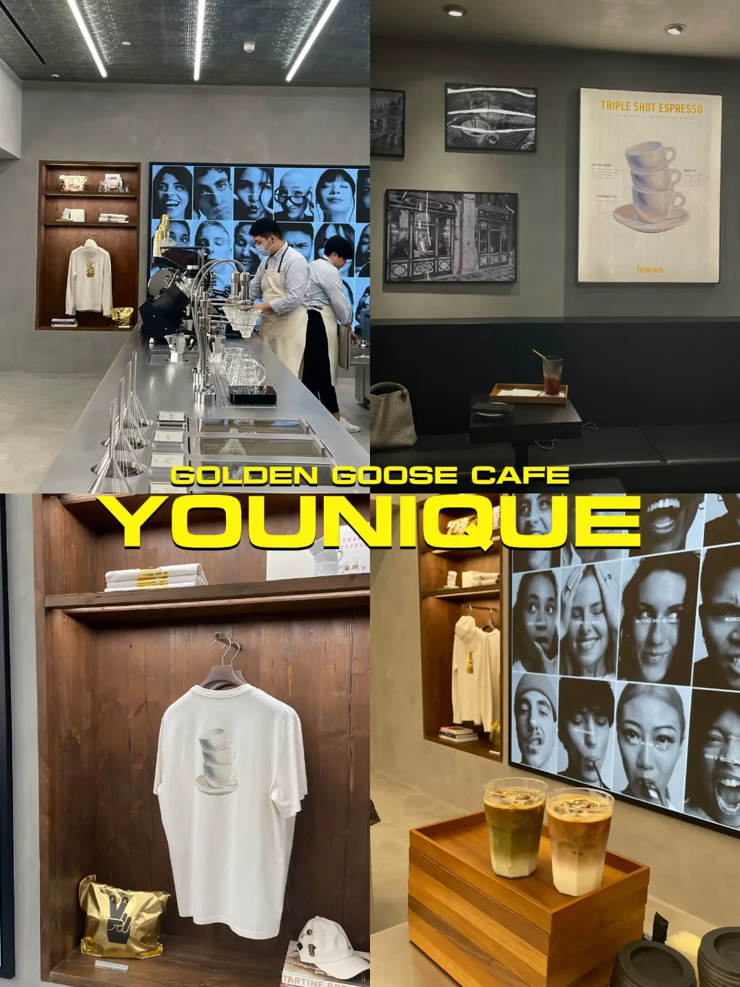 Younique - คาเฟ่ใหม่จากแบรนด์ดังอย่าง Golden Goose 🇮🇹☕️ | แกลเลอรีที่ ...