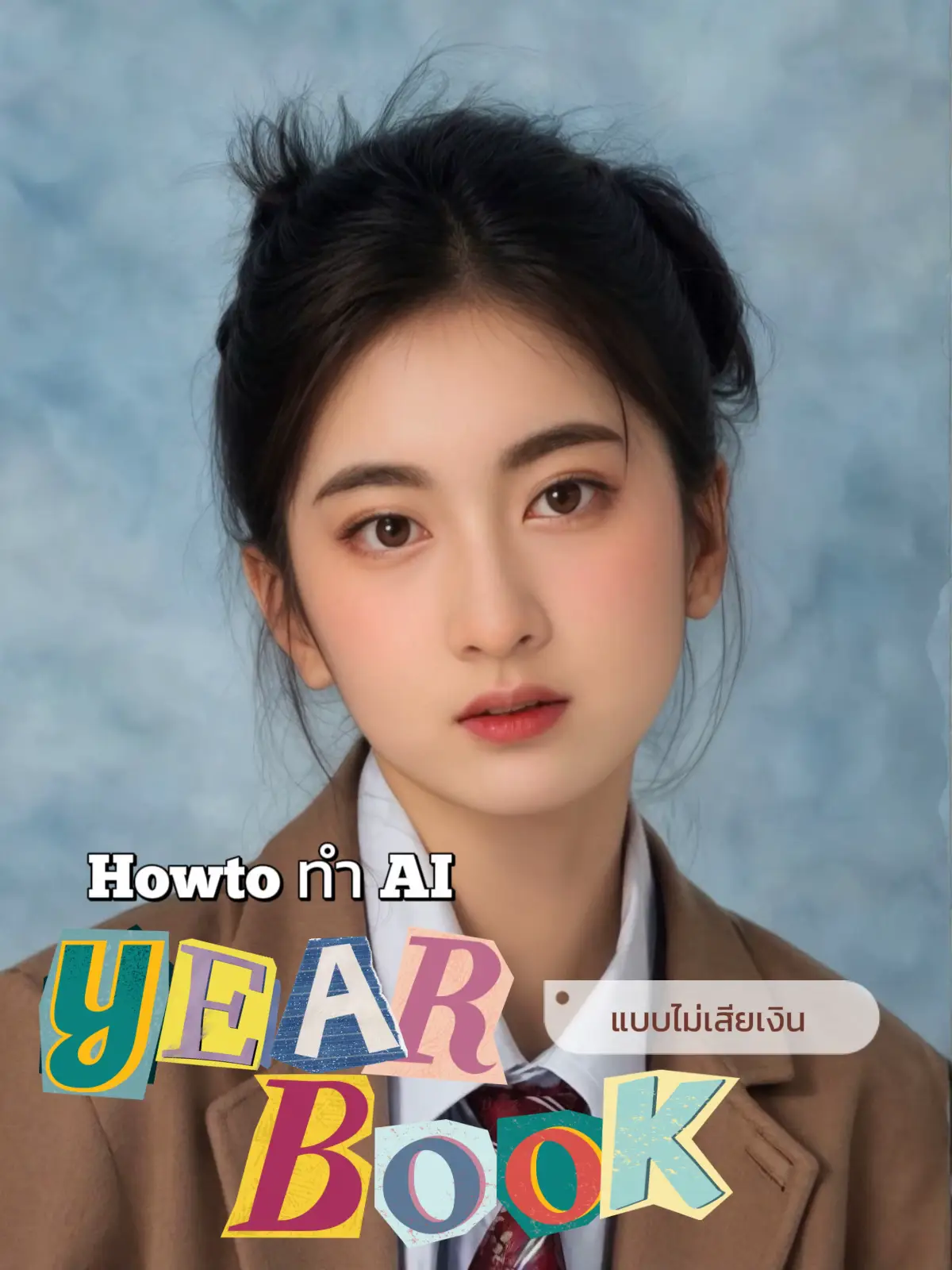 Howto ทำ Yearbook Ai กับ lemon8 🍋 | แกลเลอรีที่โพสต์โดย Chanas | Lemon8