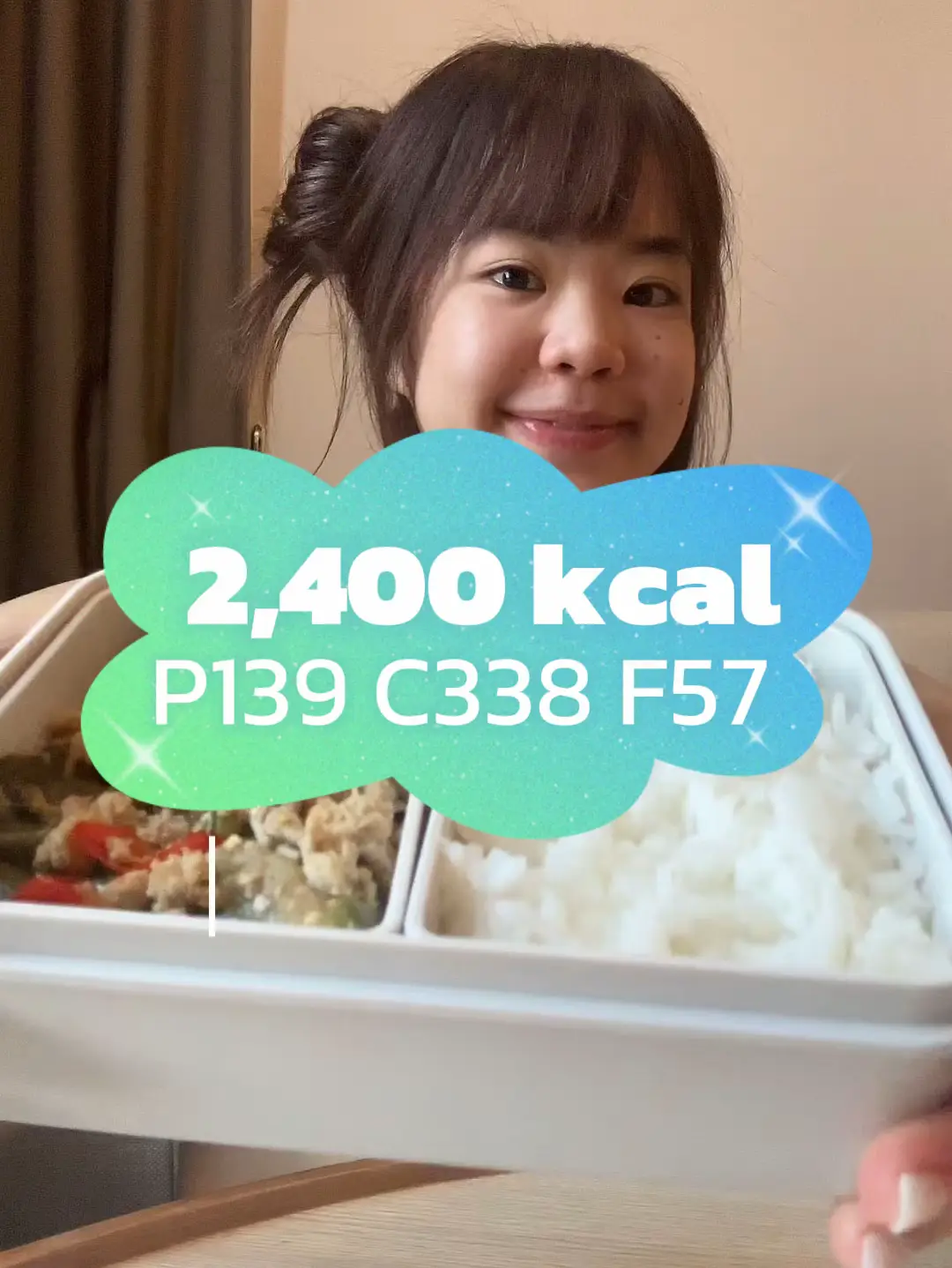 ~2,400 kcal | วิดีโอที่เผยแพร่โดย Sasas.diary | Lemon8