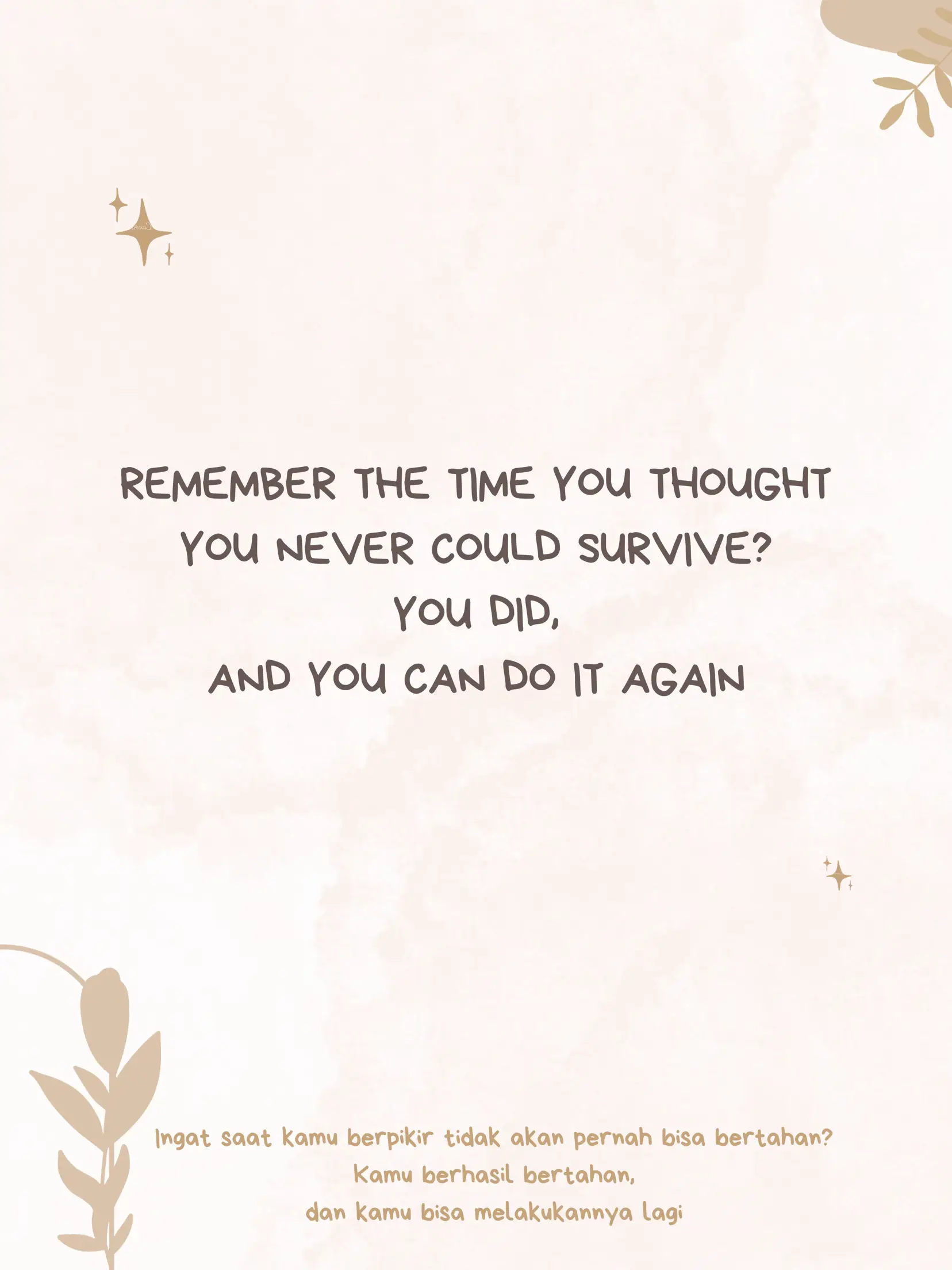 Quotes Reminder to be STRONG PEOPLE 💪🏻 | Galeri diposting oleh Vivy ...