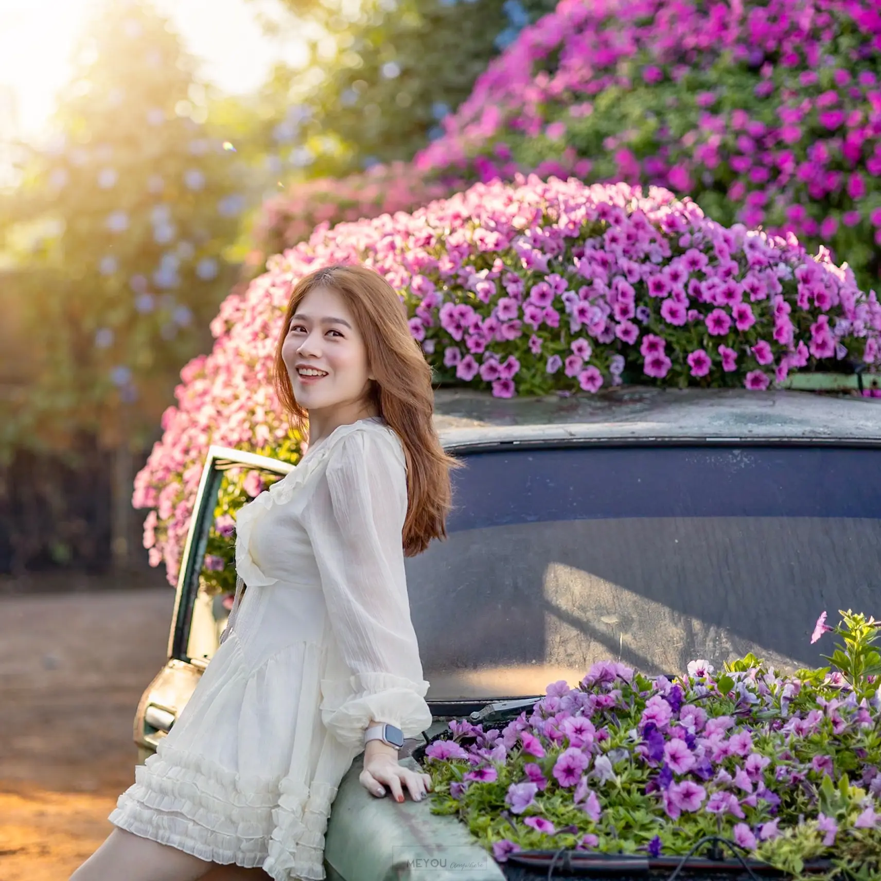 สวนดอกไม้ สวยละลานตา นานาชนิด มาพร้อมบุฟเฟ่ต์ลำไย | แกลเลอรีที่โพสต์โดย MEYOU Anywhere | Lemon8