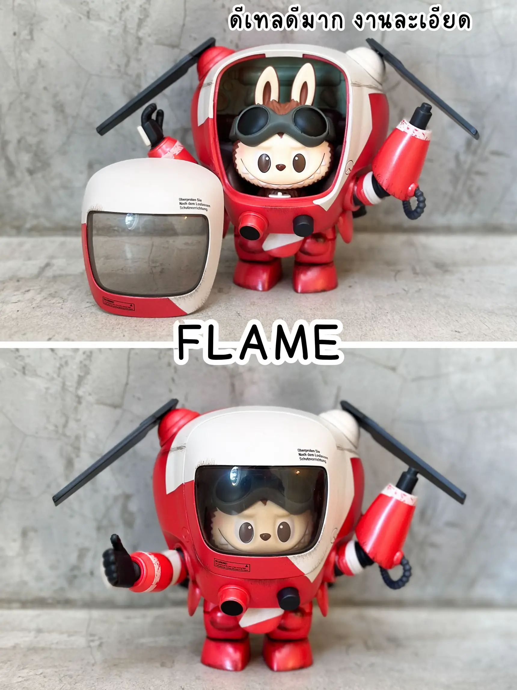 📍🦾แกะกล่องสุ่ม POP MART “ลาบูบู้หุ้มเกราะ” LABUBU MA.K | แกลเลอรีที่โพสต์โดย ꪔ̤̮ | Lemon8