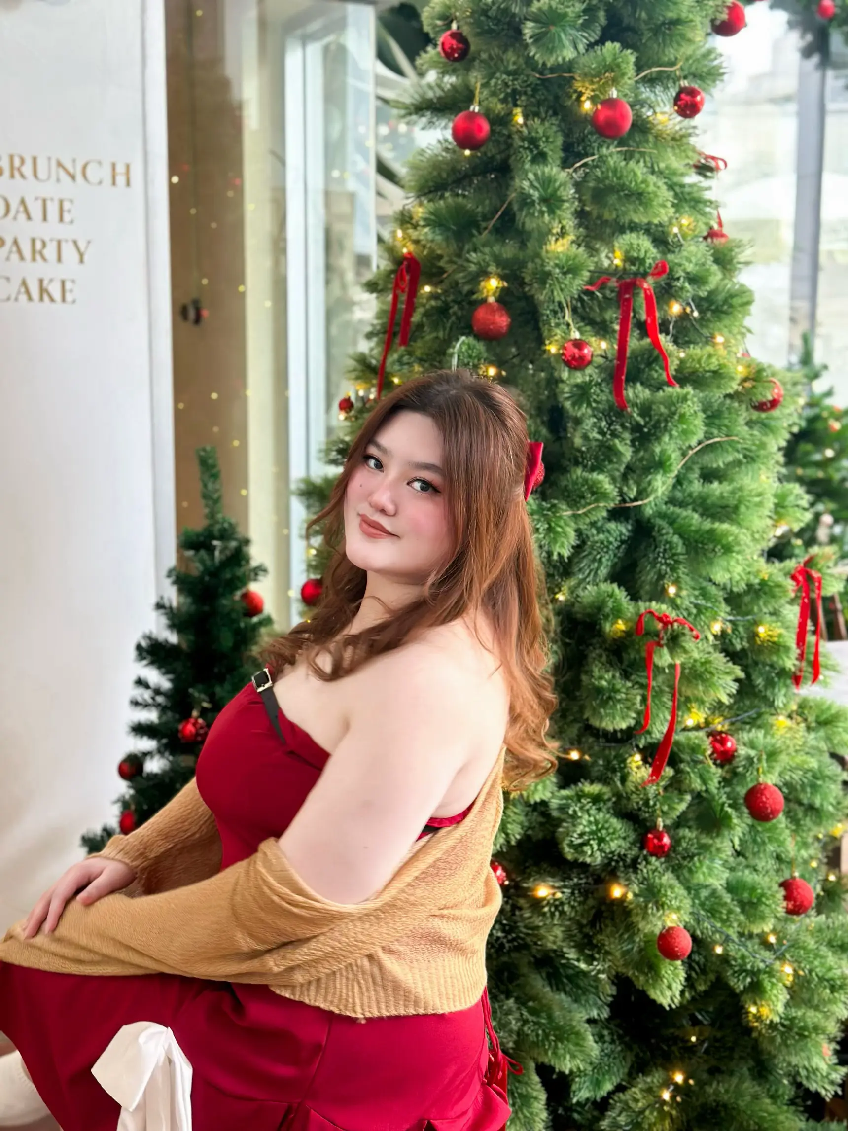 แนะนำคาเฟ่คริสต์มาส 2 styles: Cool Tone Vs Warm Tone 🌲 | แกลเลอรีที่โพสต์โดย ♡ Pam ̈ | Lemon8