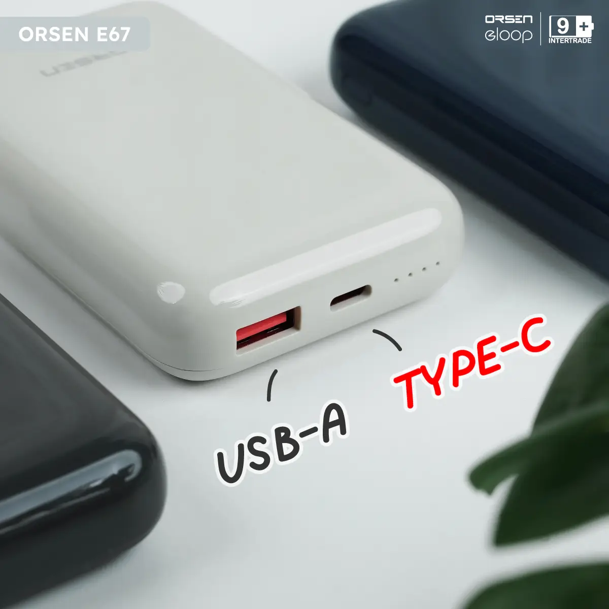 แบตสำรอง #ตัวเล็ก ชาร์จเร็ว ⚡️⚡️ | แกลเลอรีที่โพสต์โดย Orsen Eloop TH | Lemon8