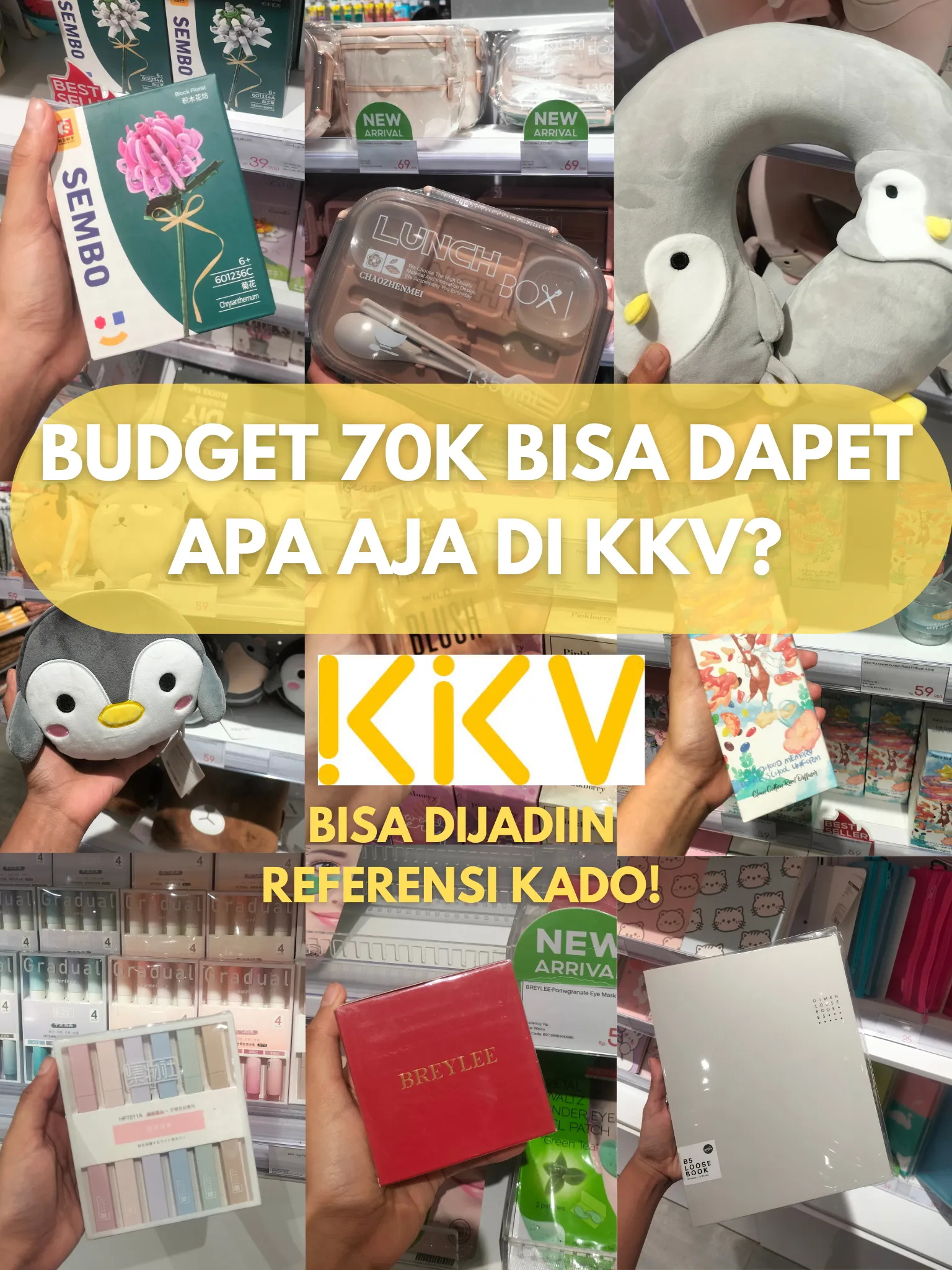 REKOMENDASI BARANG LUCU UNDER 70K DI KKV! | Galeri diposting oleh ...