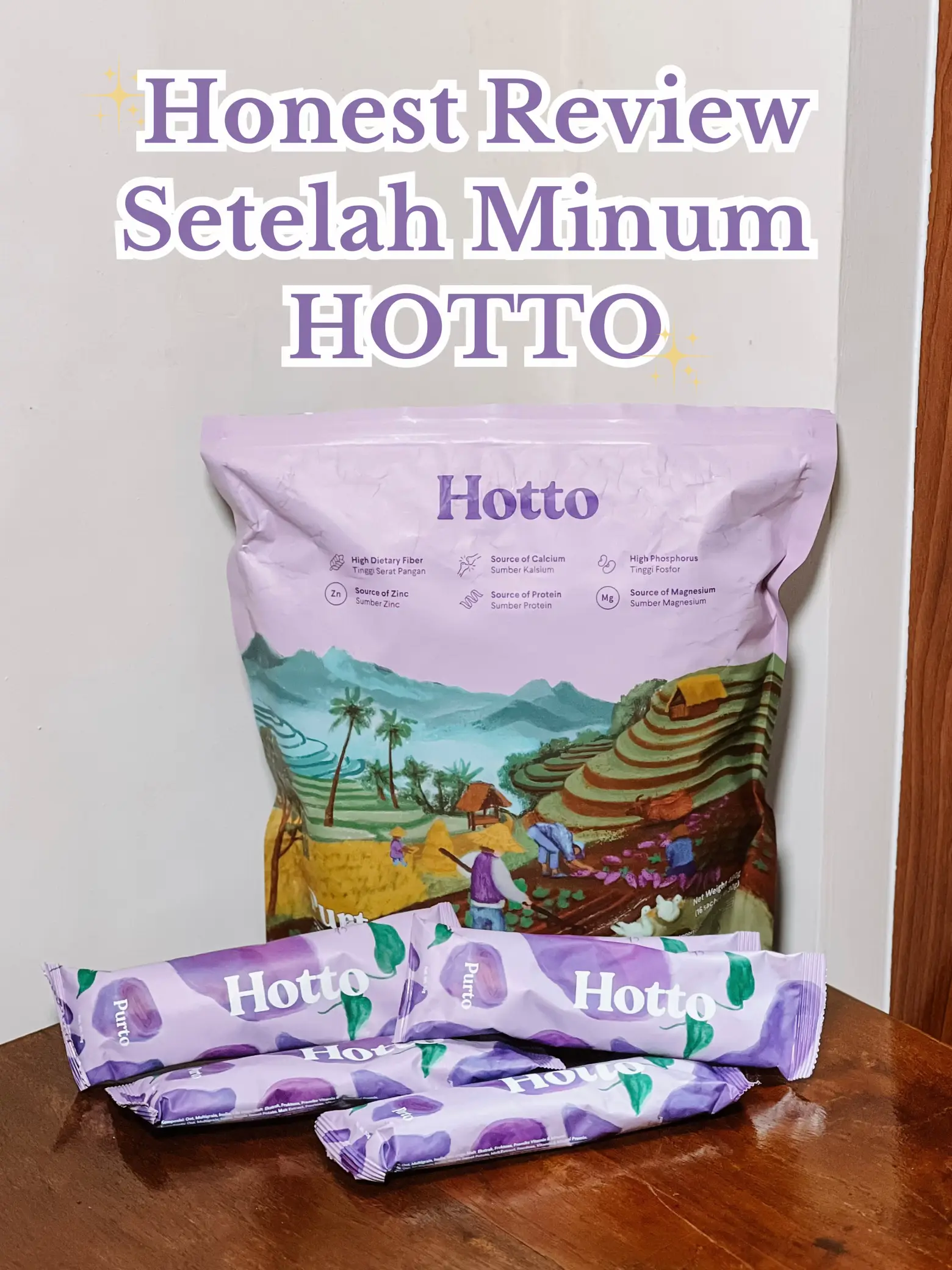 Honest Review Multigrain Drink Viral : HOTTO | Video dipublikasikan ...