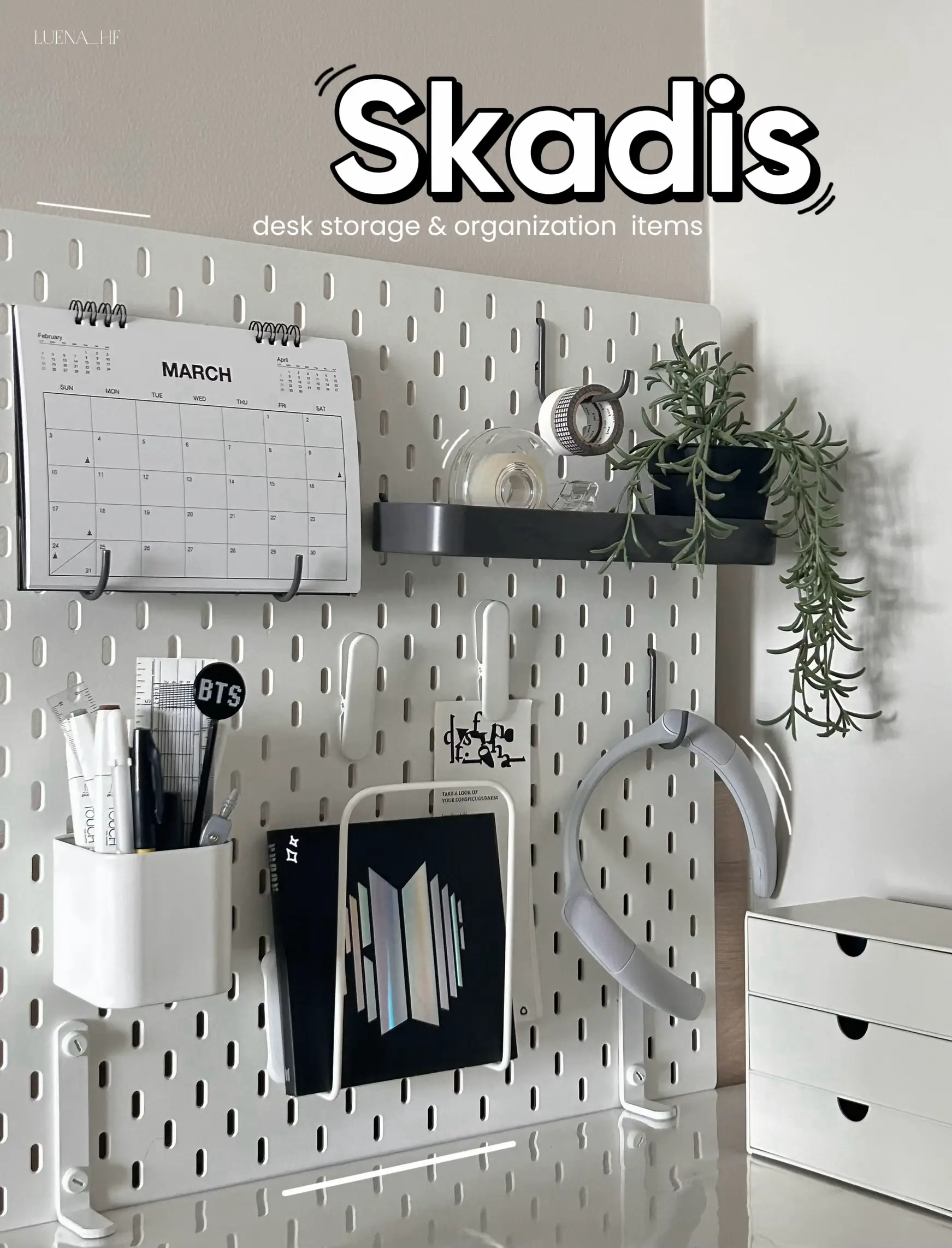 Skadis จาก IKEA | ไอเทมยอดฮิตของสายจัดโต๊ะ | แกลเลอรีที่โพสต์โดย … | Lemon8