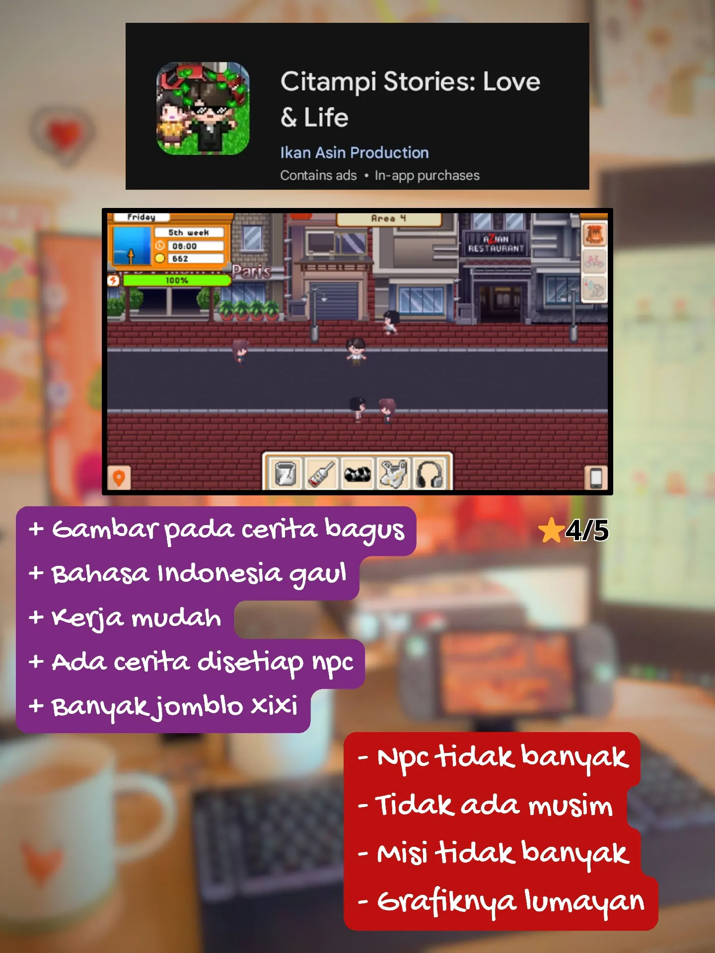 REKOMENDASI GAME SIMULASI VERSI ZEE | Galeri disiarkan oleh Zee | Lemon8