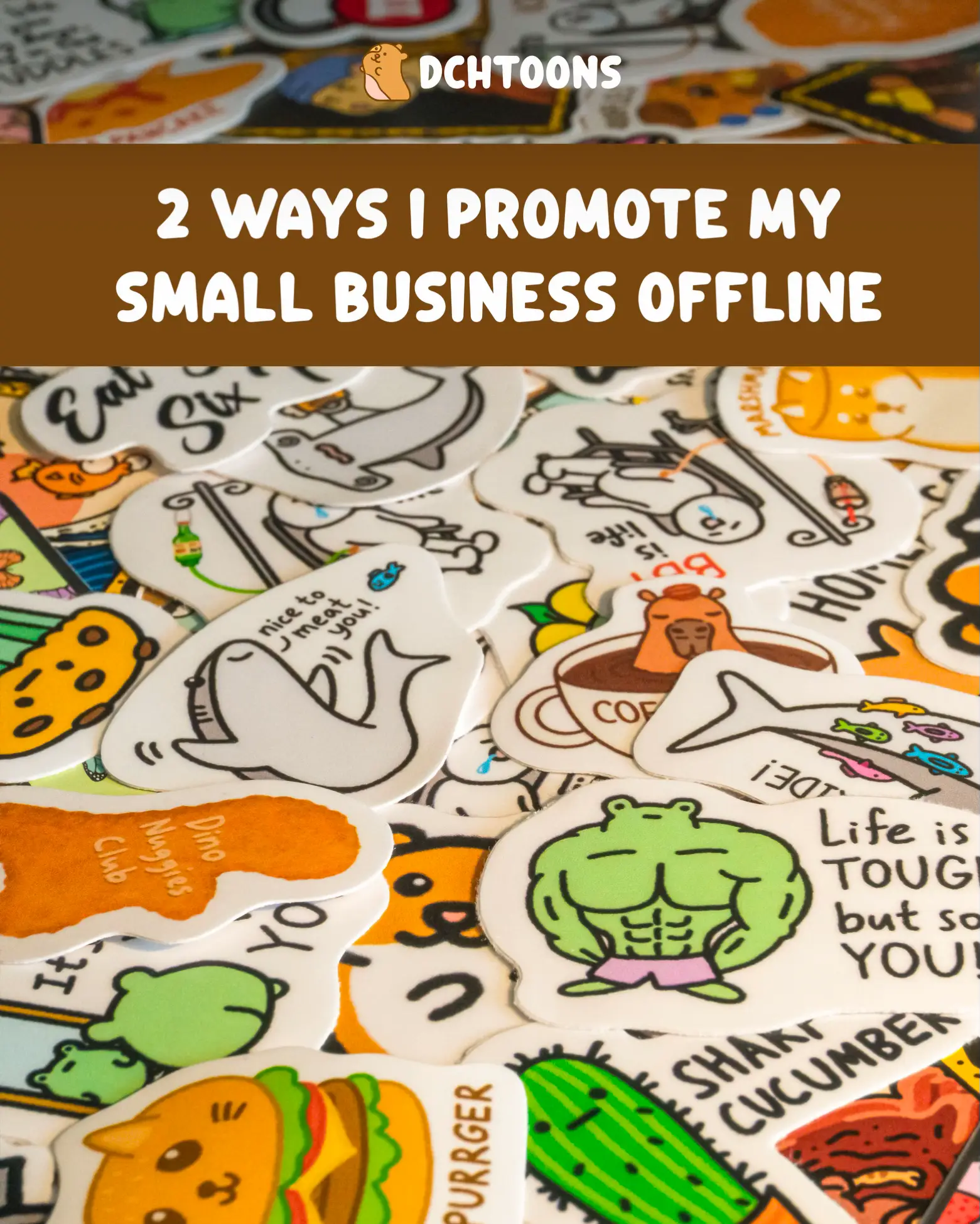 2 ways I PROMOTE my small business OFFLINE | Gallery posted by dchtoons ...