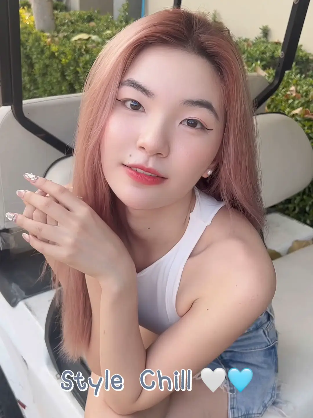 📸👋🏻 L👀k Style Chill 🤍🩵 | วิดีโอที่เผยแพร่โดย 𝗖𝗵𝗮𝗺𝗶𝗻 🍋 | Lemon8