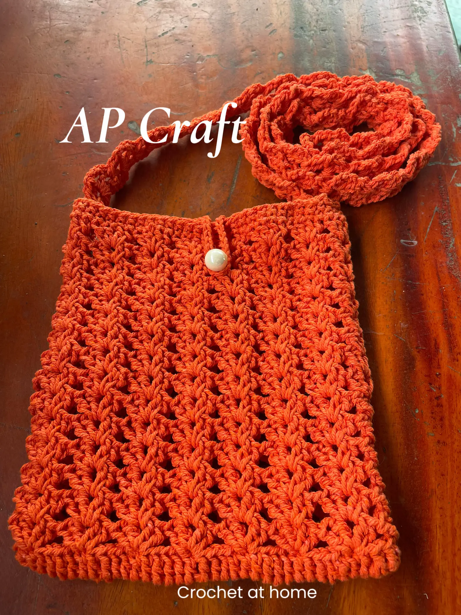 สะพายข้าง ใช้เชือกฟอก 100 กรัม พอดิบพอดี | แกลเลอรีที่โพสต์โดย AP-craft | Lemon8