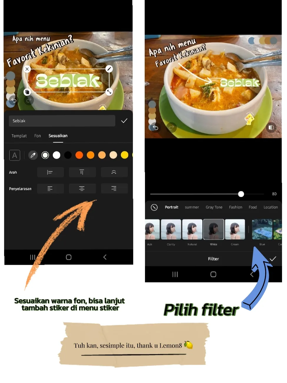 ︎Edit Poto Zuper Easy, Simple 'n Ketche 😍 ︎ | Galeri diposting oleh ...