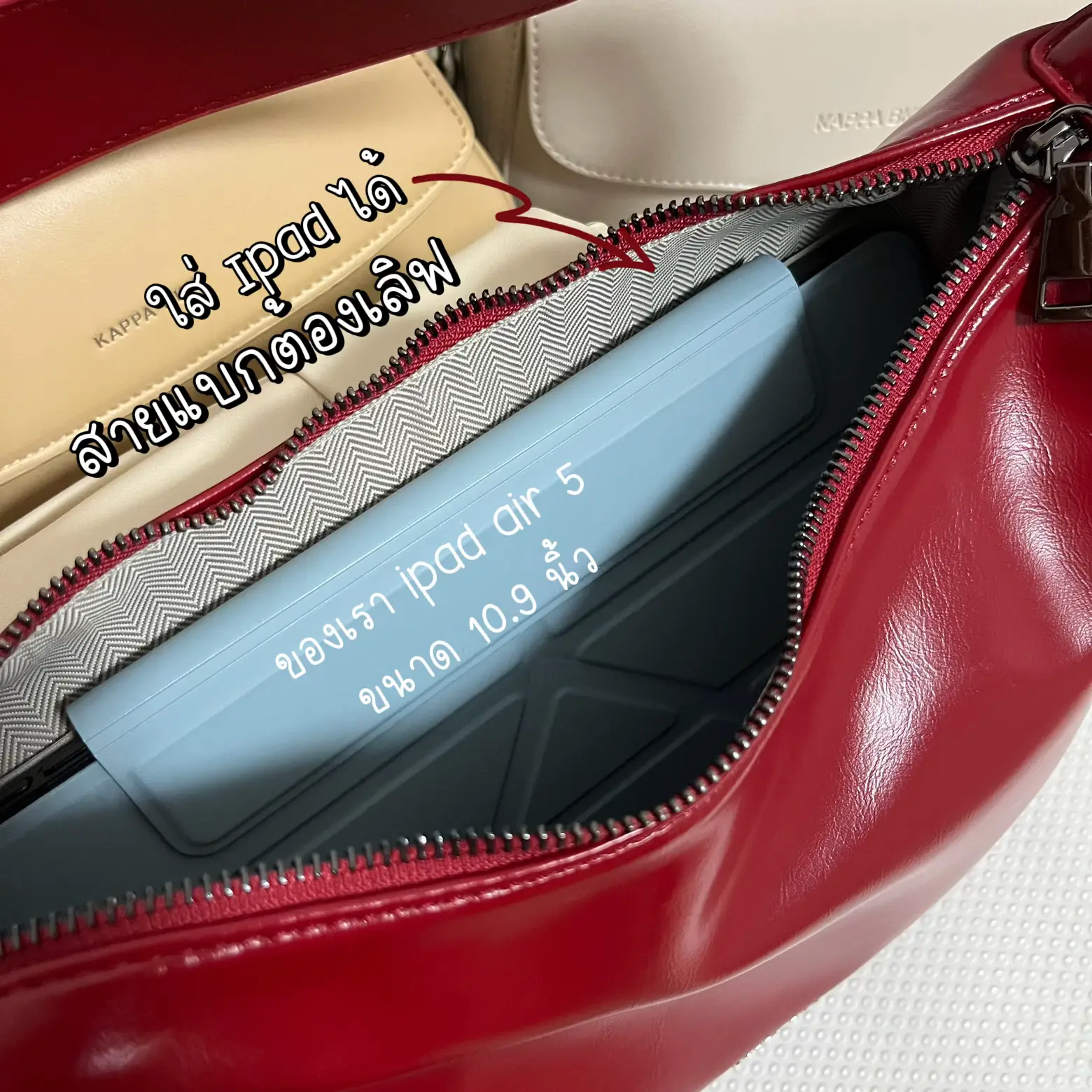 Kappa.bkk กระเป๋าที่สายแบกต้องถูกใจ คือรุ่น TAYLOR | แกลเลอรีที่โพสต์โดย Wayviiblog | Lemon8