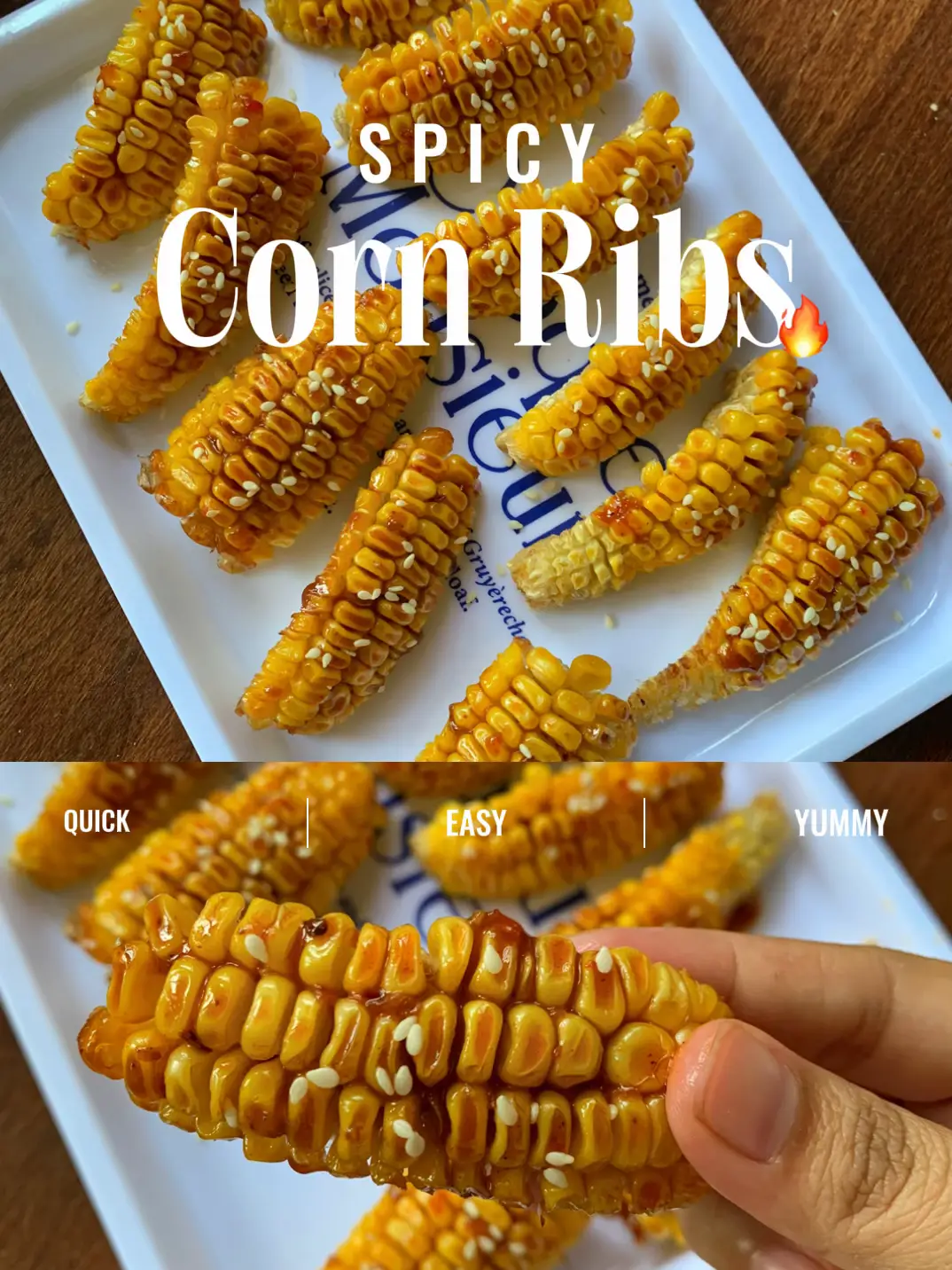 HOW TO MAKE SPICY CORN RIBS 🔥 | Gallery posted by juli ss | Lemon8