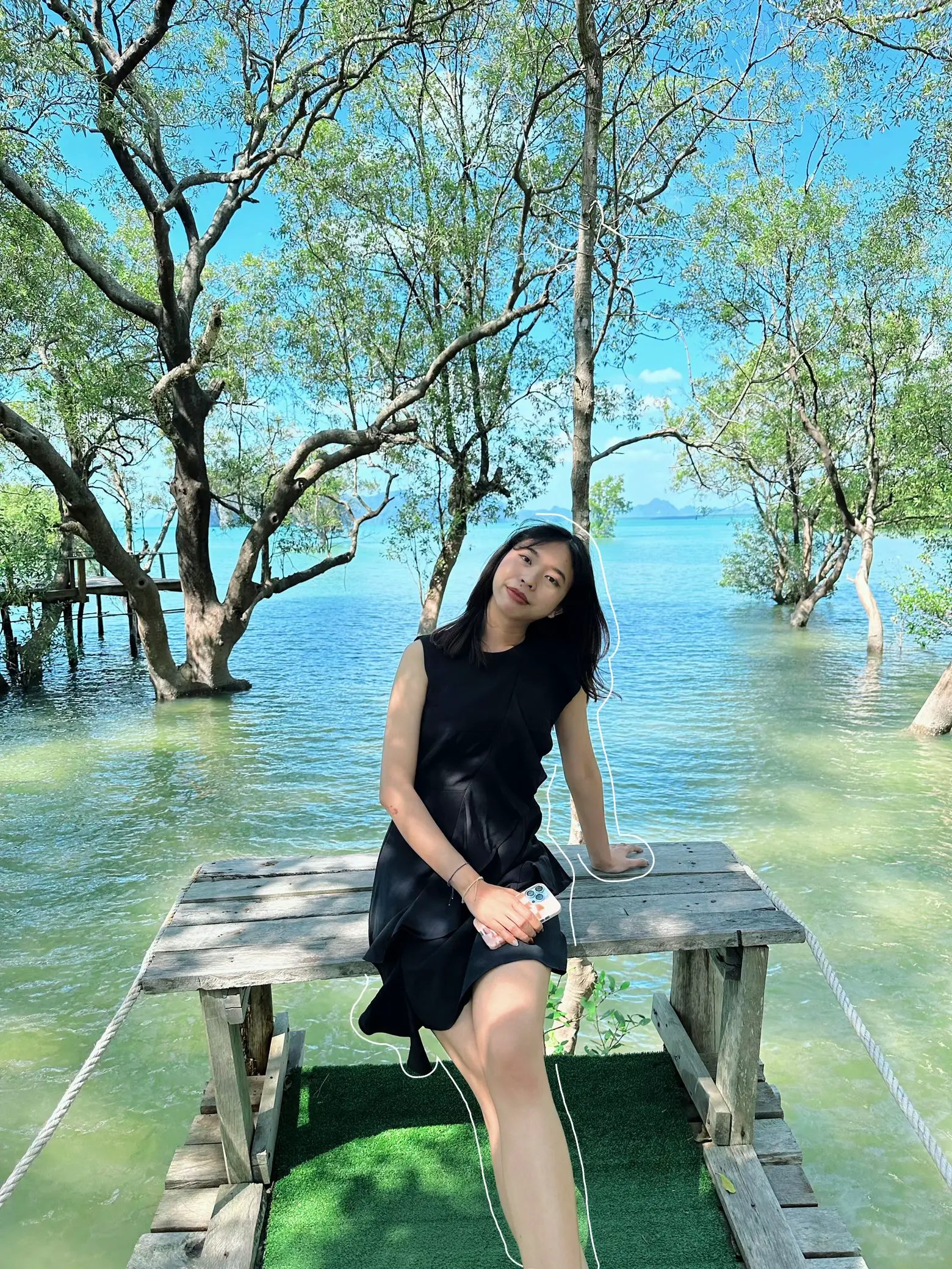 คาเฟ่กระบี่ ถ่ายรูปปังที่ The natural cafe Krabi | แกลเลอรีที่โพสต์โดย Patcha-M 🌈 | Lemon8